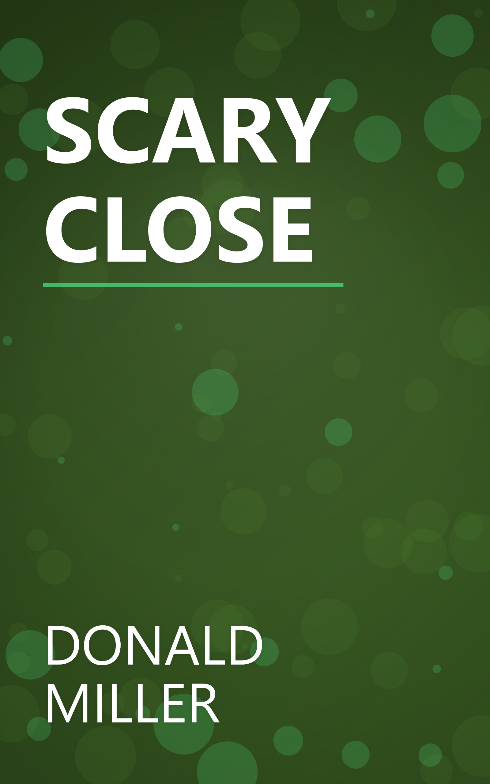 SCARY CLOSE book cover