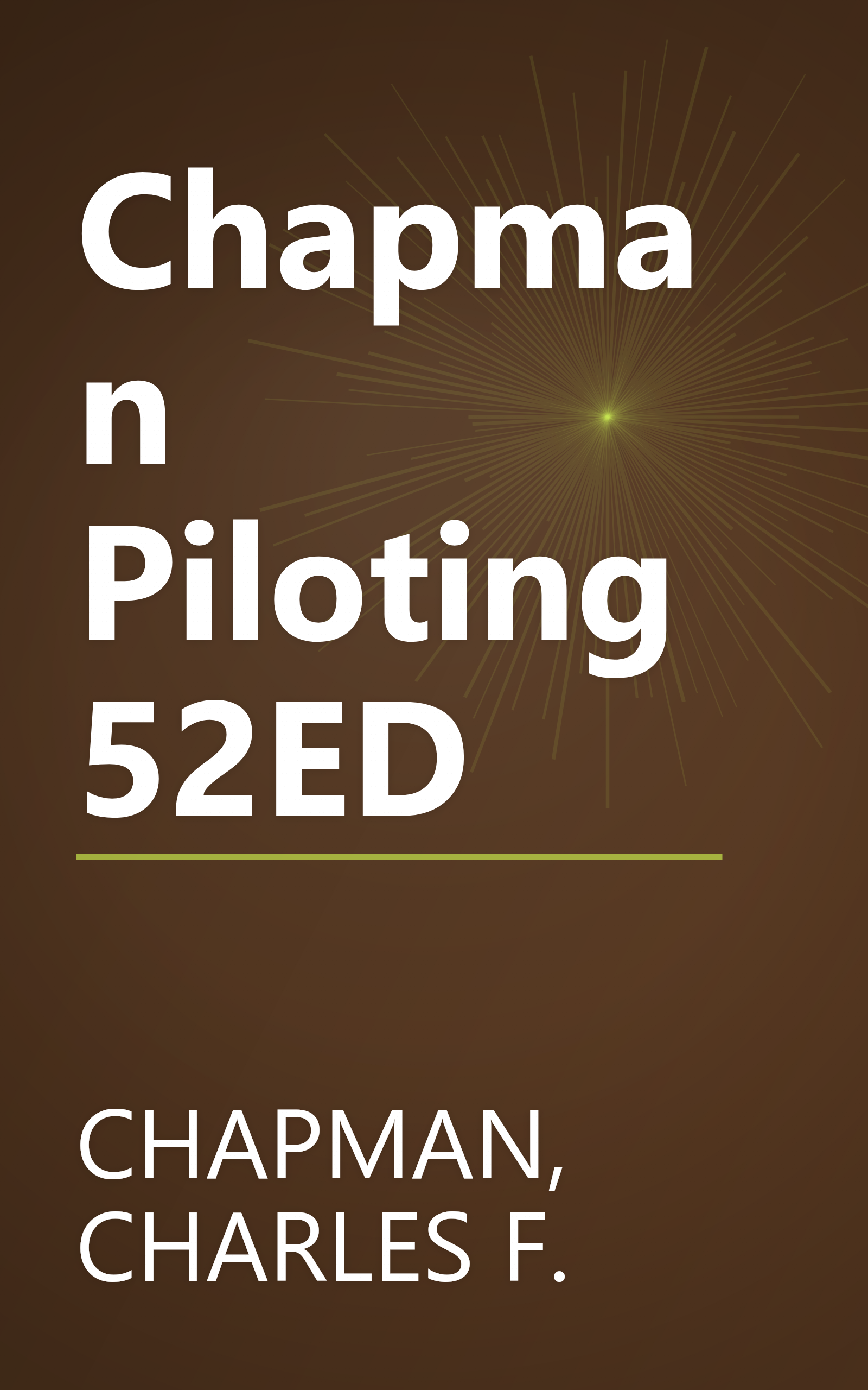 Chapman Piloting 52ED book cover