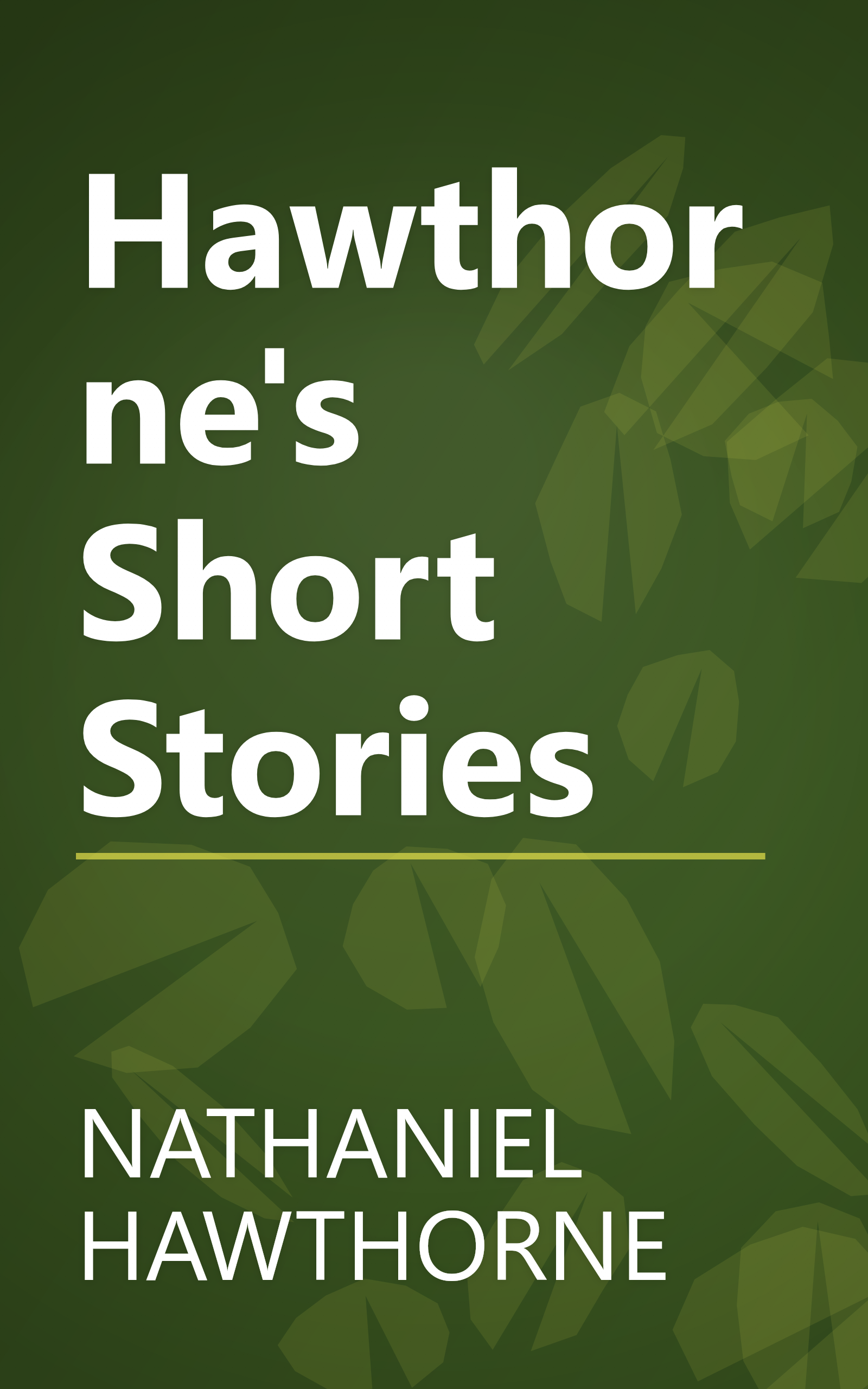 Hawthorne's Short Stories book cover