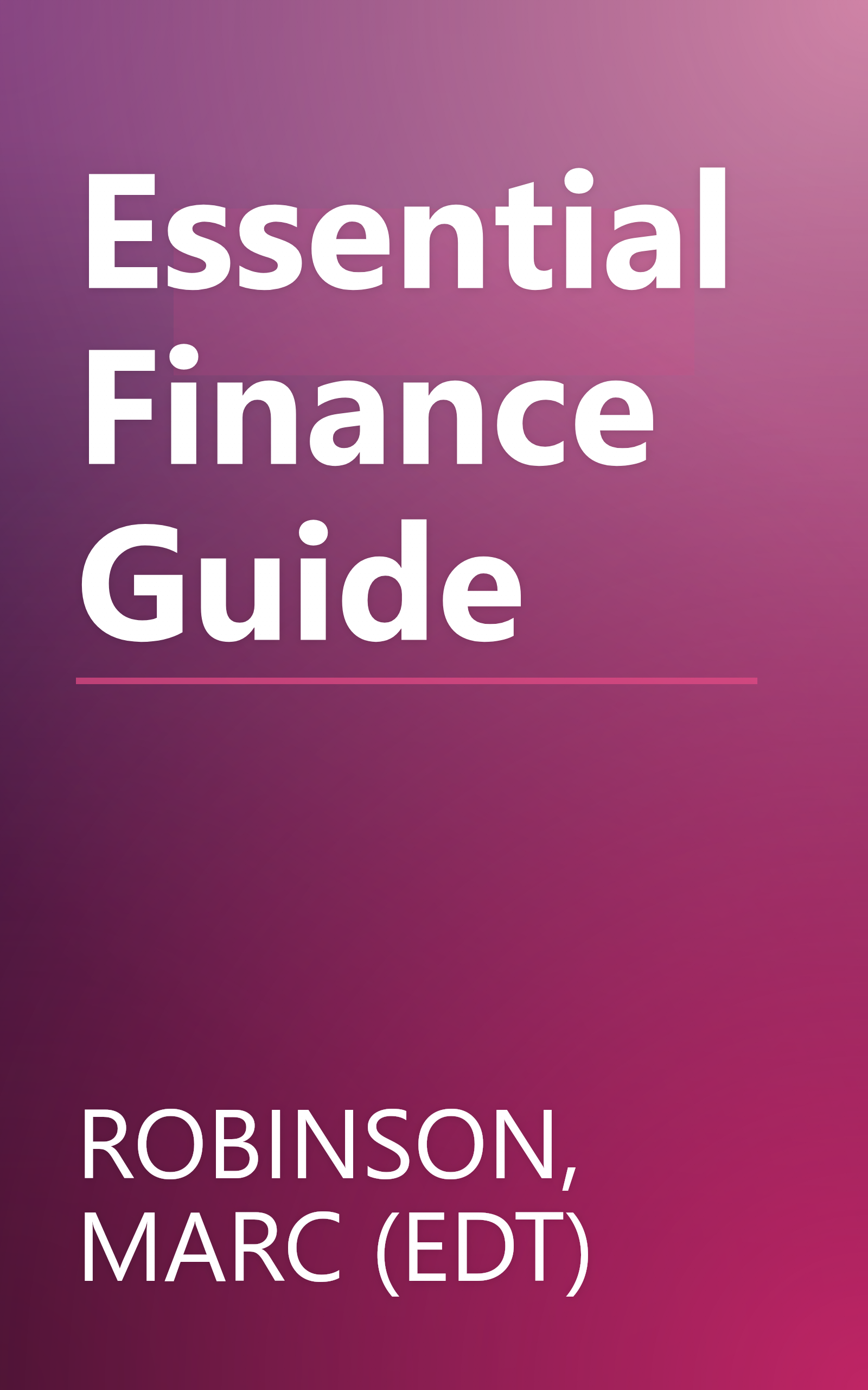 Essential Finance Guide book cover