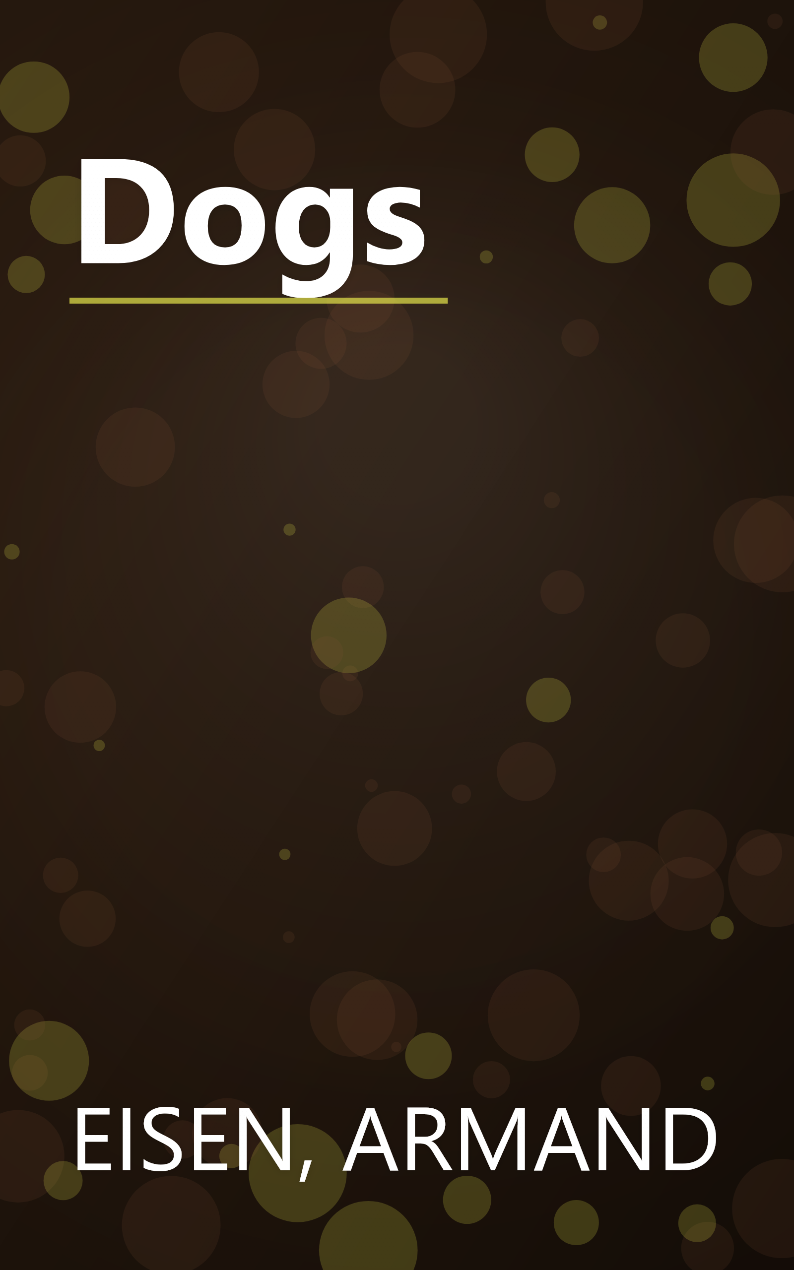 Dogs book cover