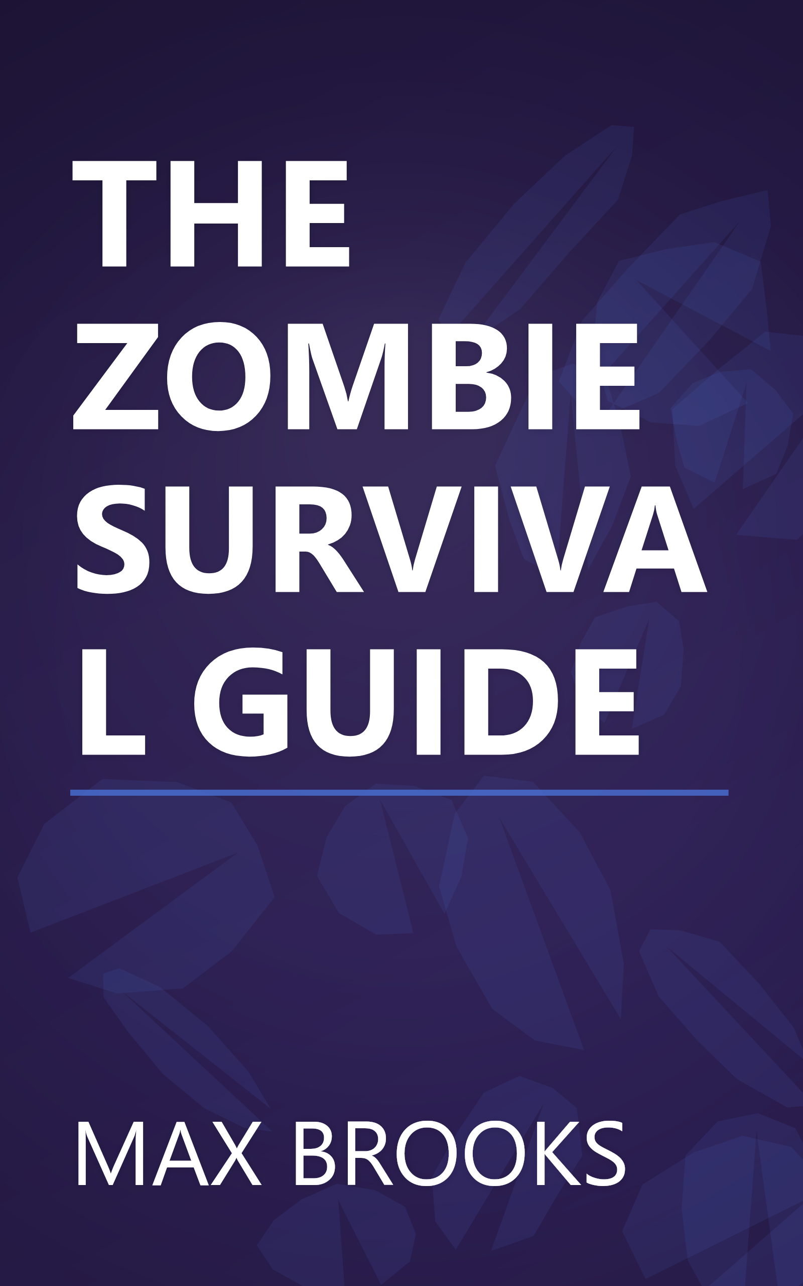 THE ZOMBIE SURVIVAL GUIDE book cover