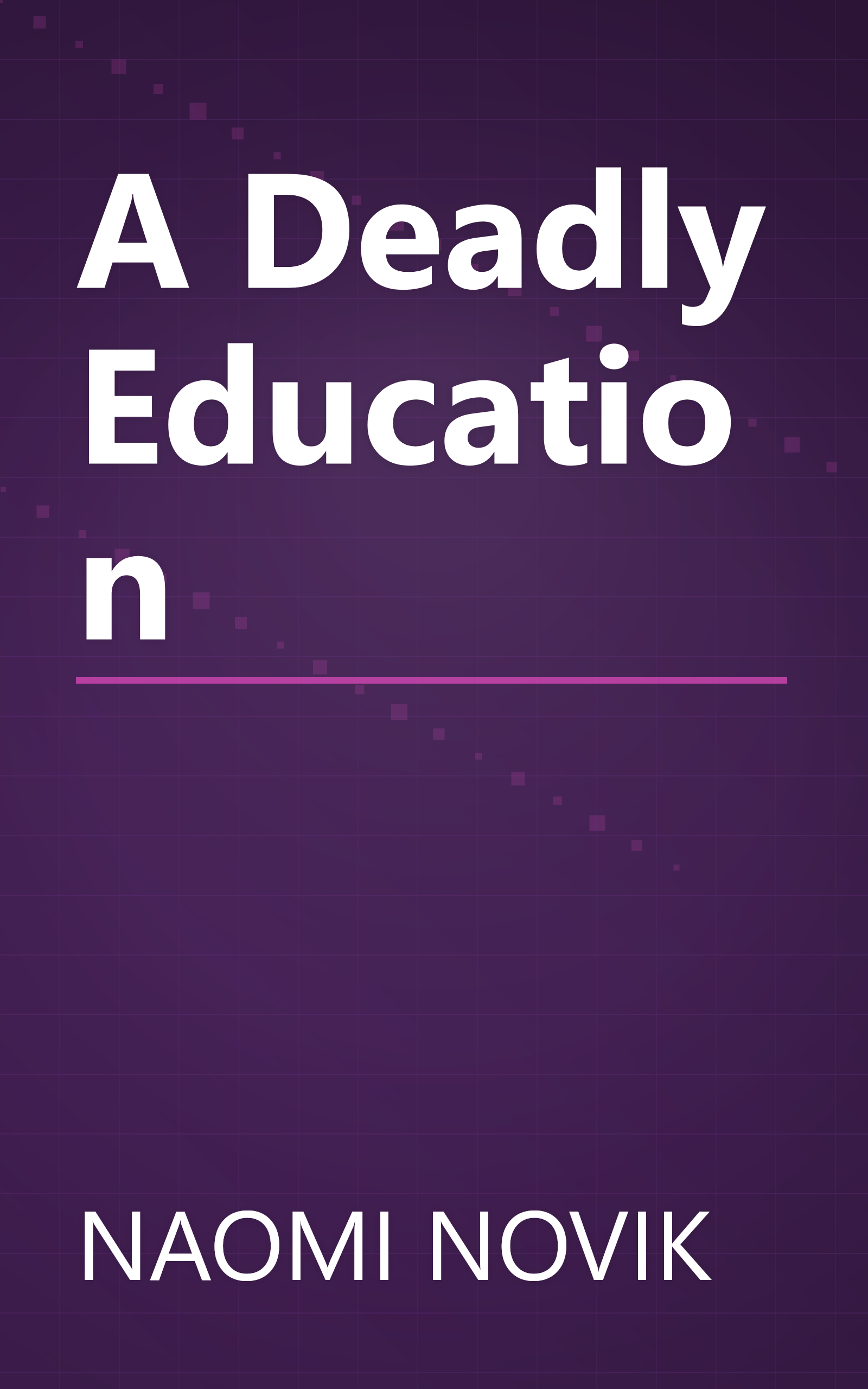 A Deadly Education book cover
