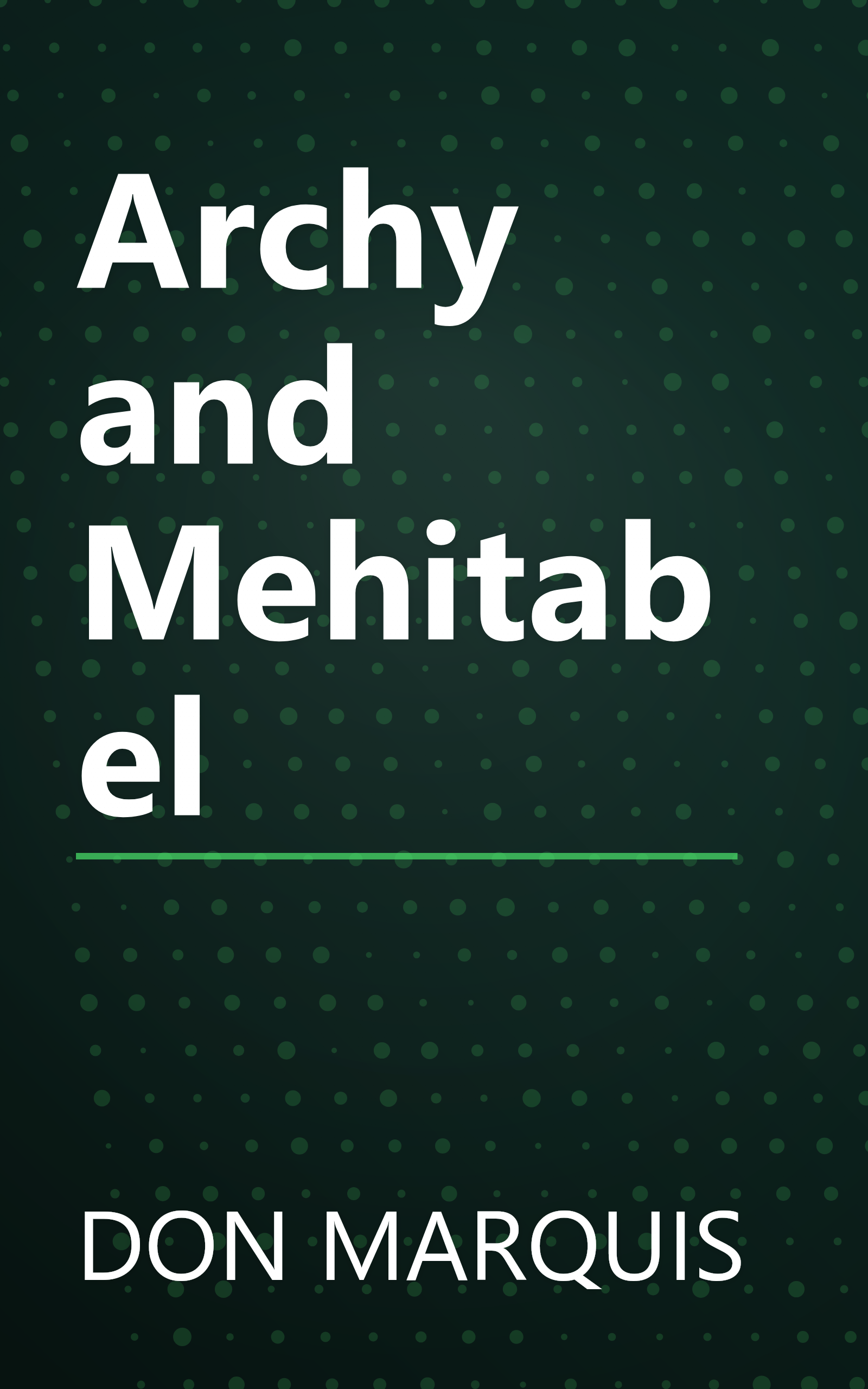 Archy and Mehitabel book cover