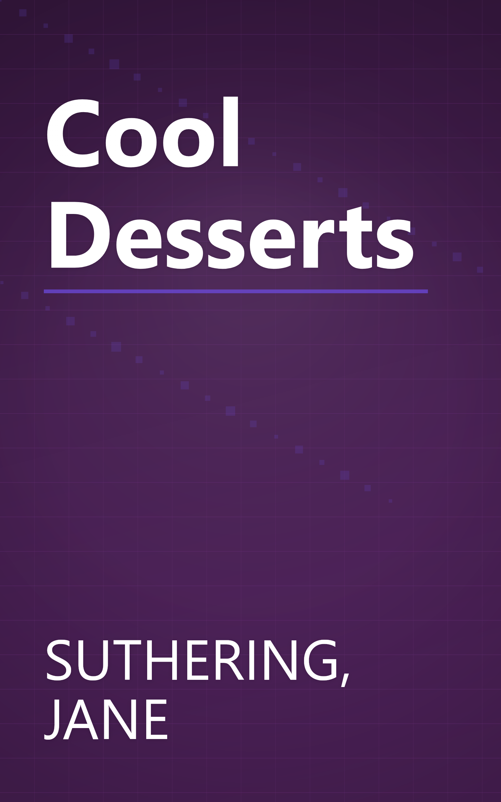 Cool Desserts book cover