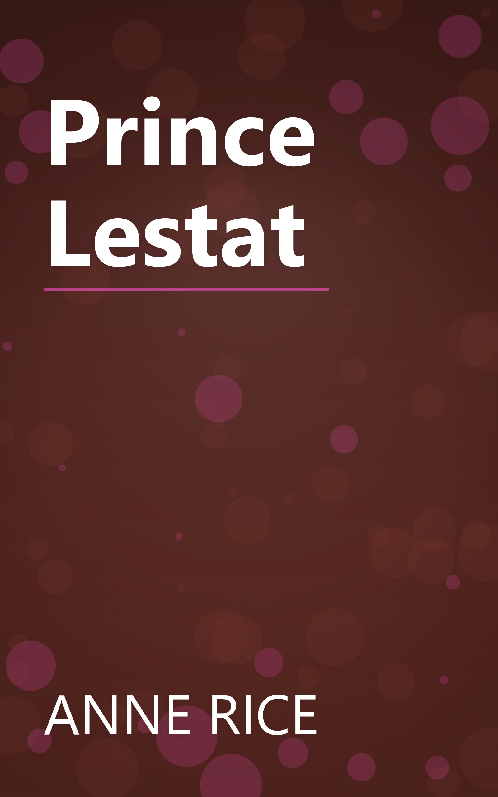 Prince Lestat book cover
