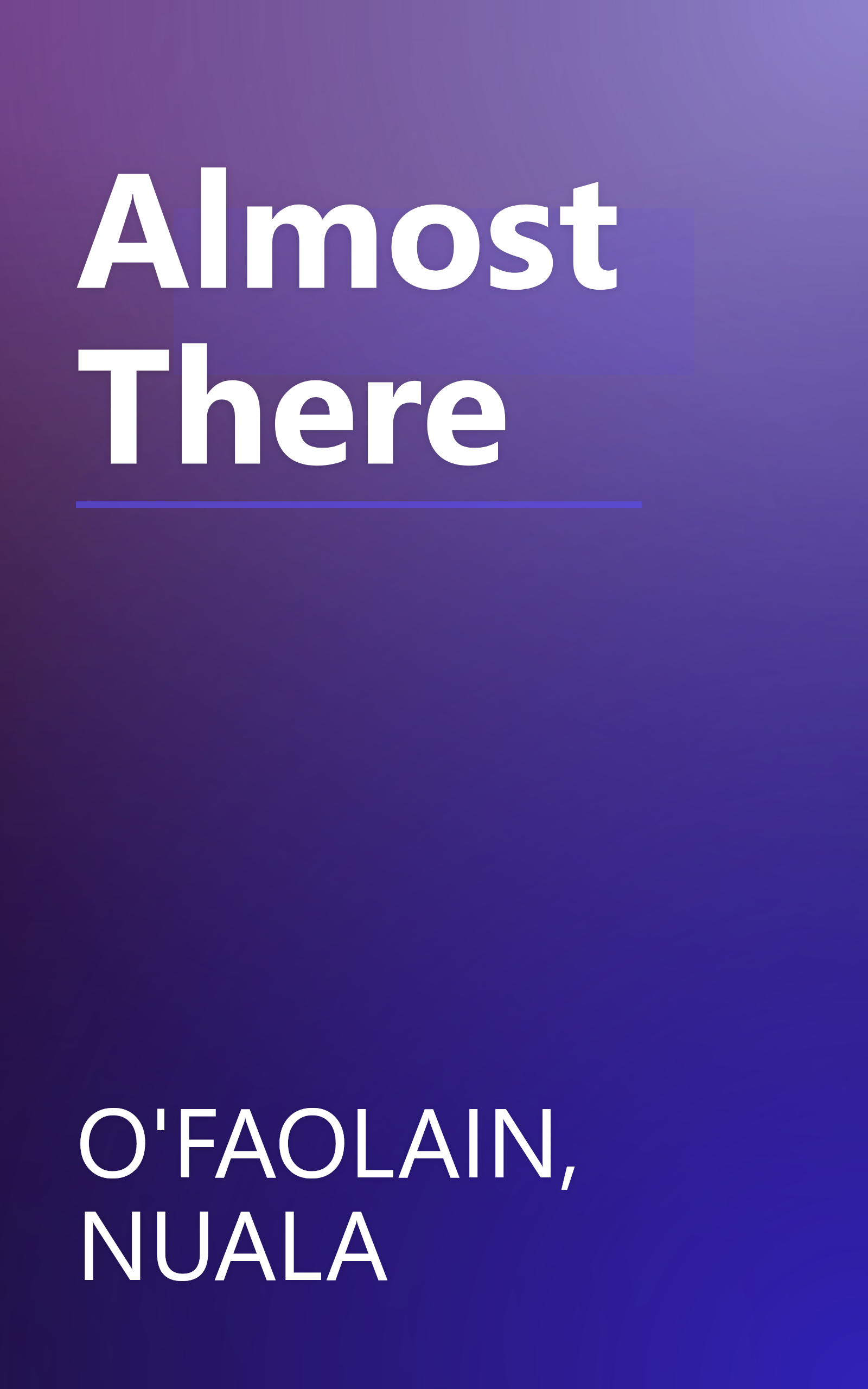 Almost There book cover