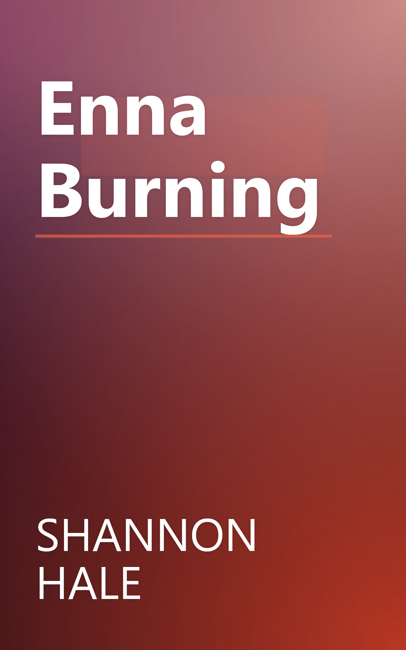 Enna Burning book cover