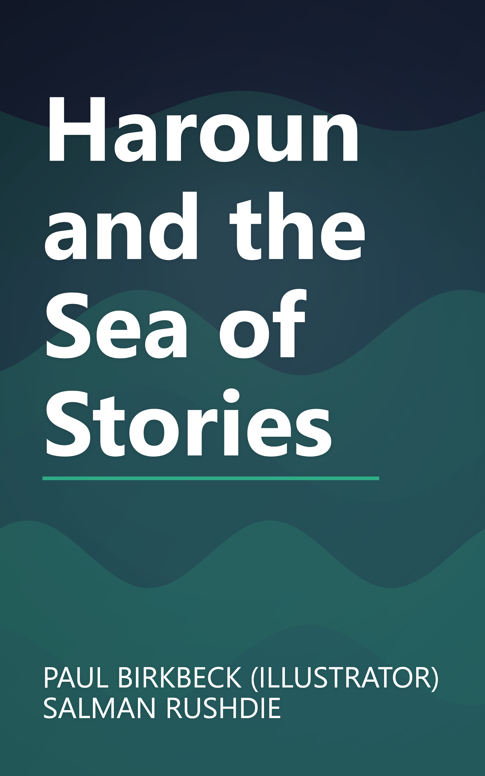 Haroun and the Sea of Stories book cover