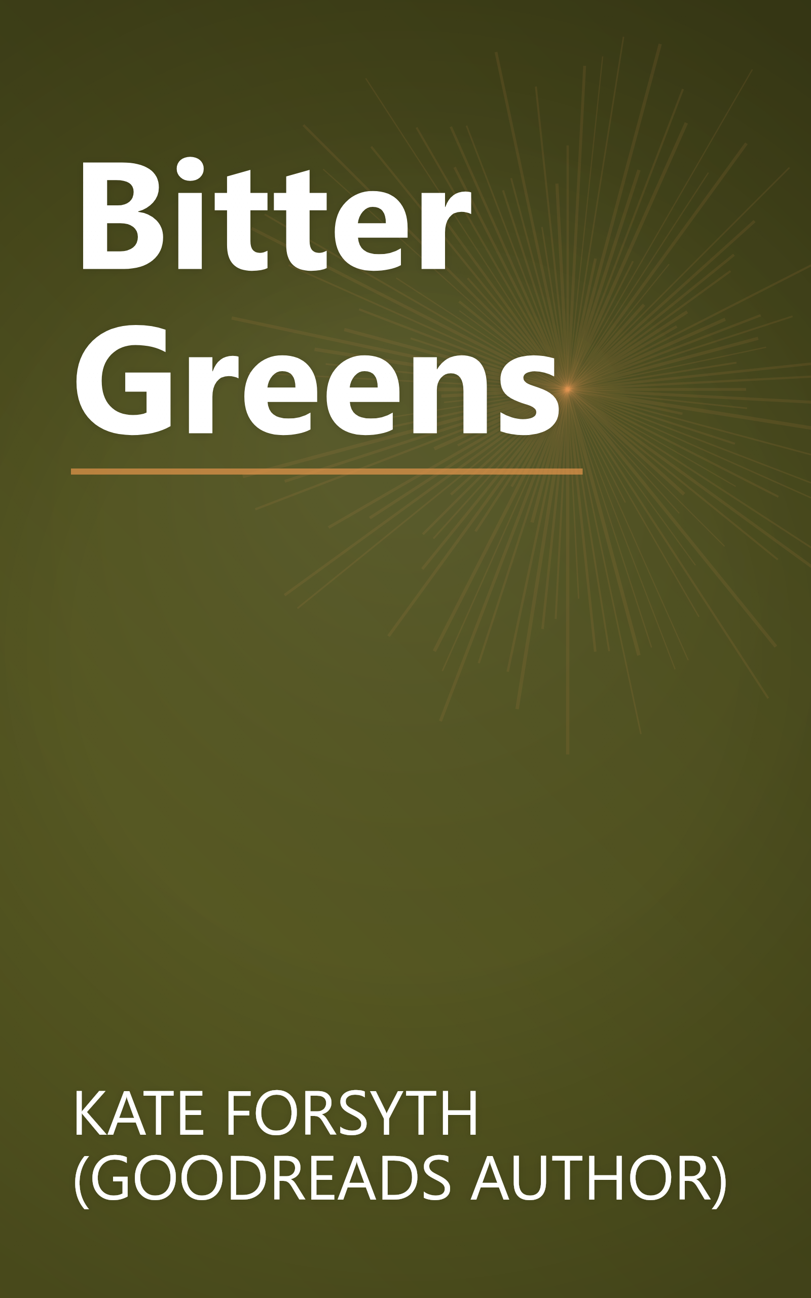 Bitter Greens book cover