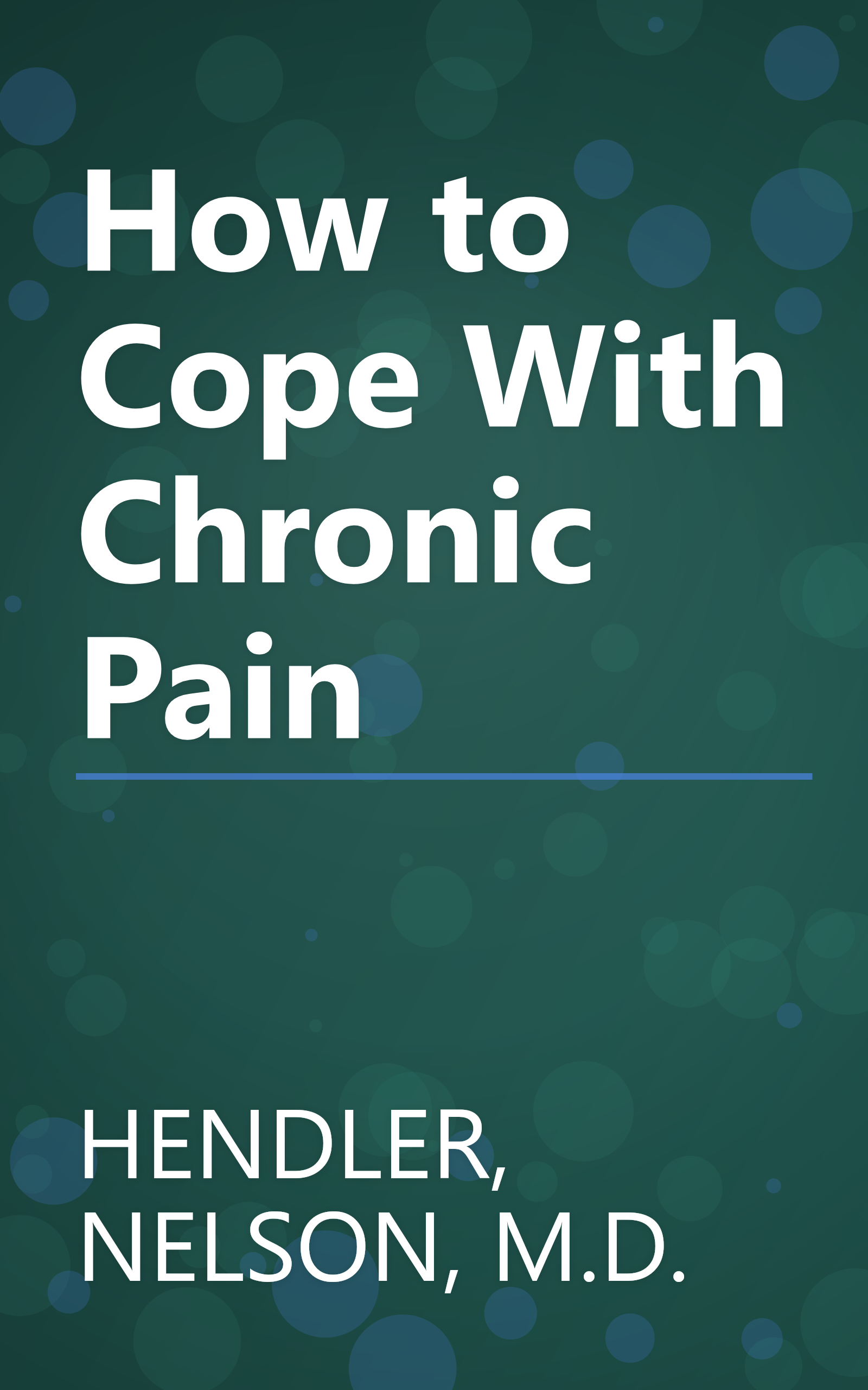 How to Cope With Chronic Pain book cover