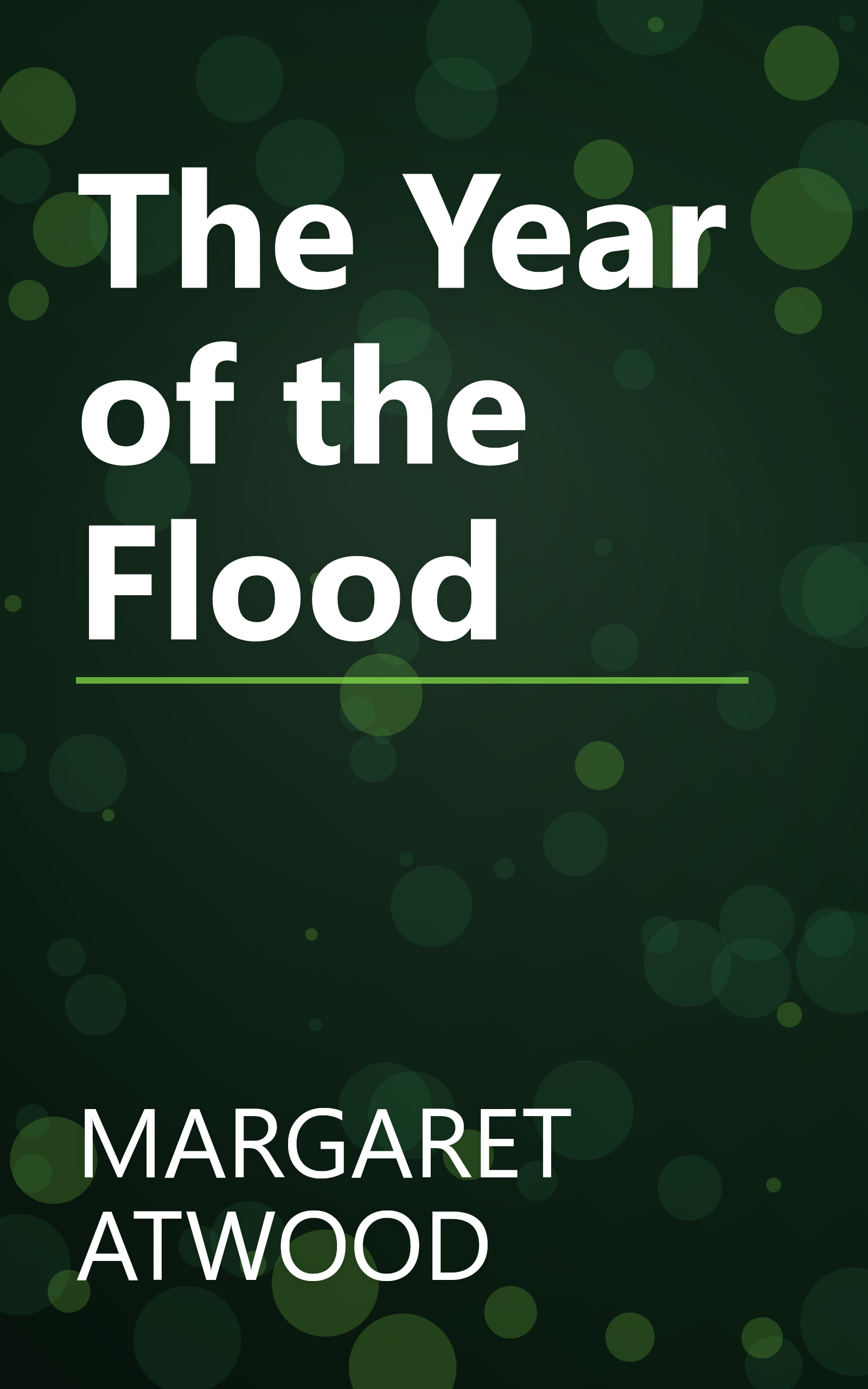 The Year of the Flood book cover
