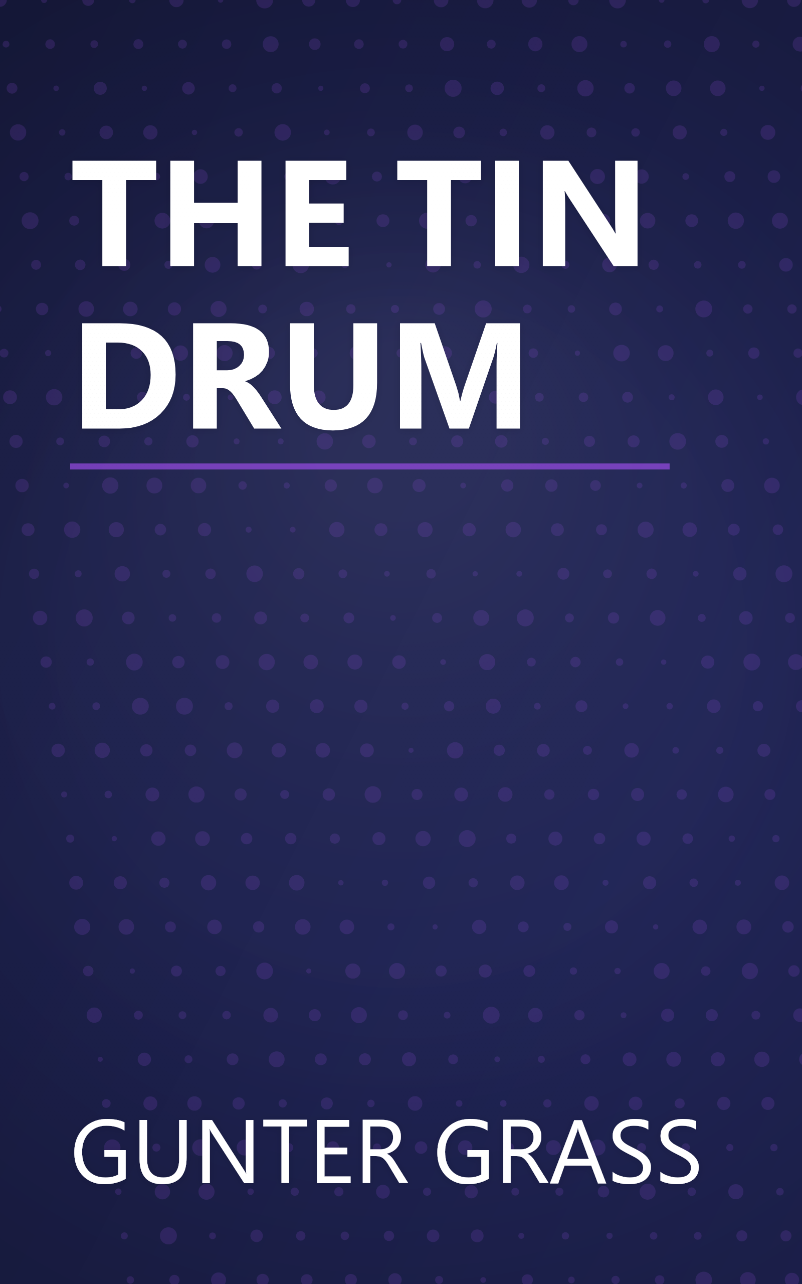 THE TIN DRUM book cover