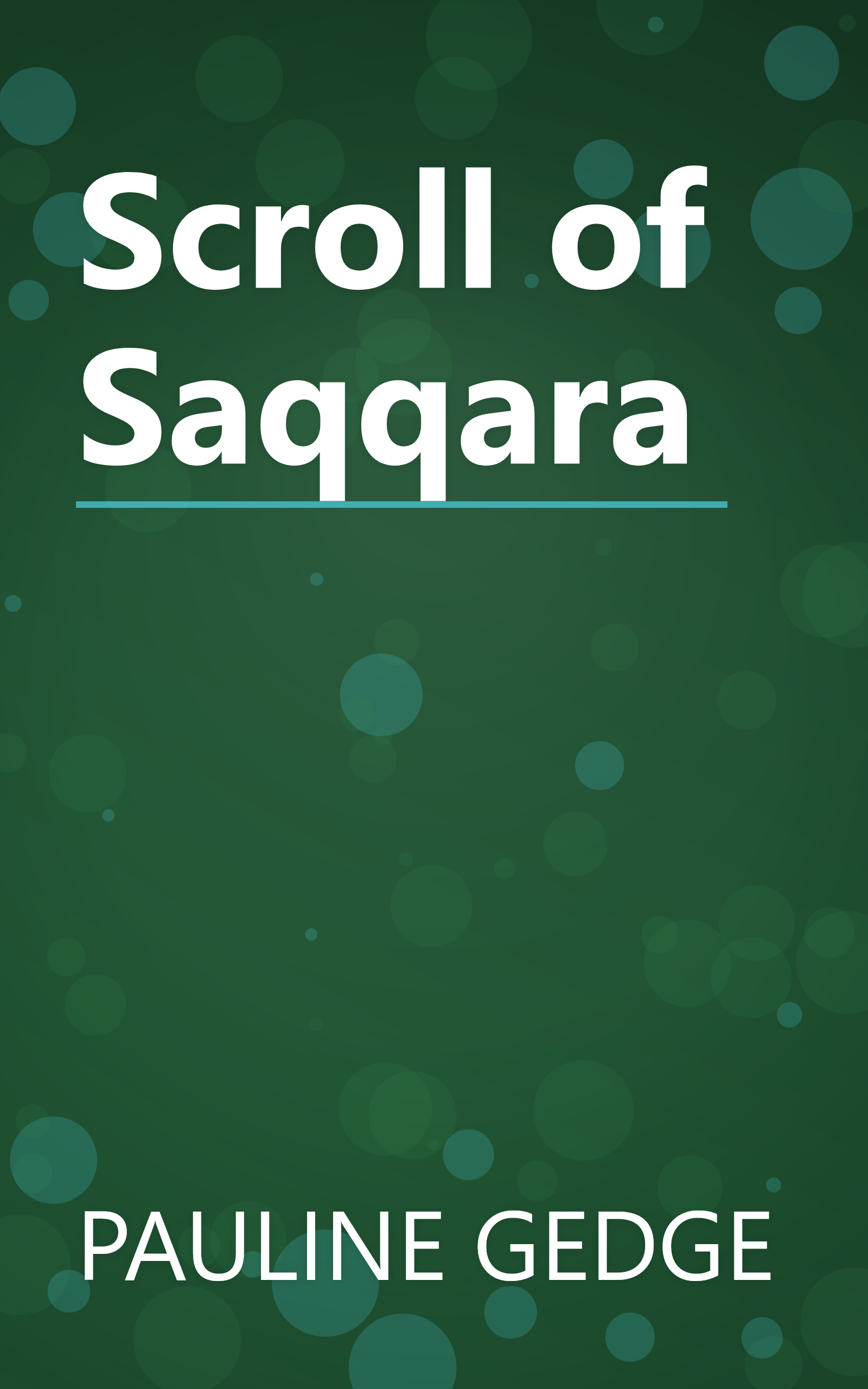 Scroll of Saqqara book cover