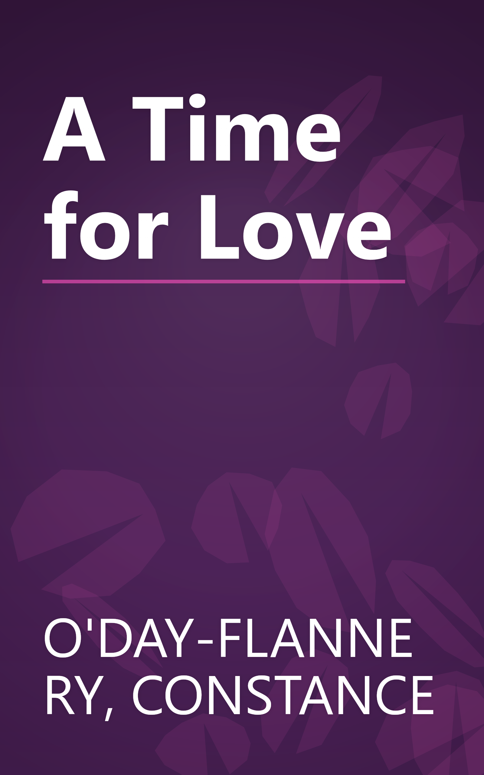 A Time for Love book cover