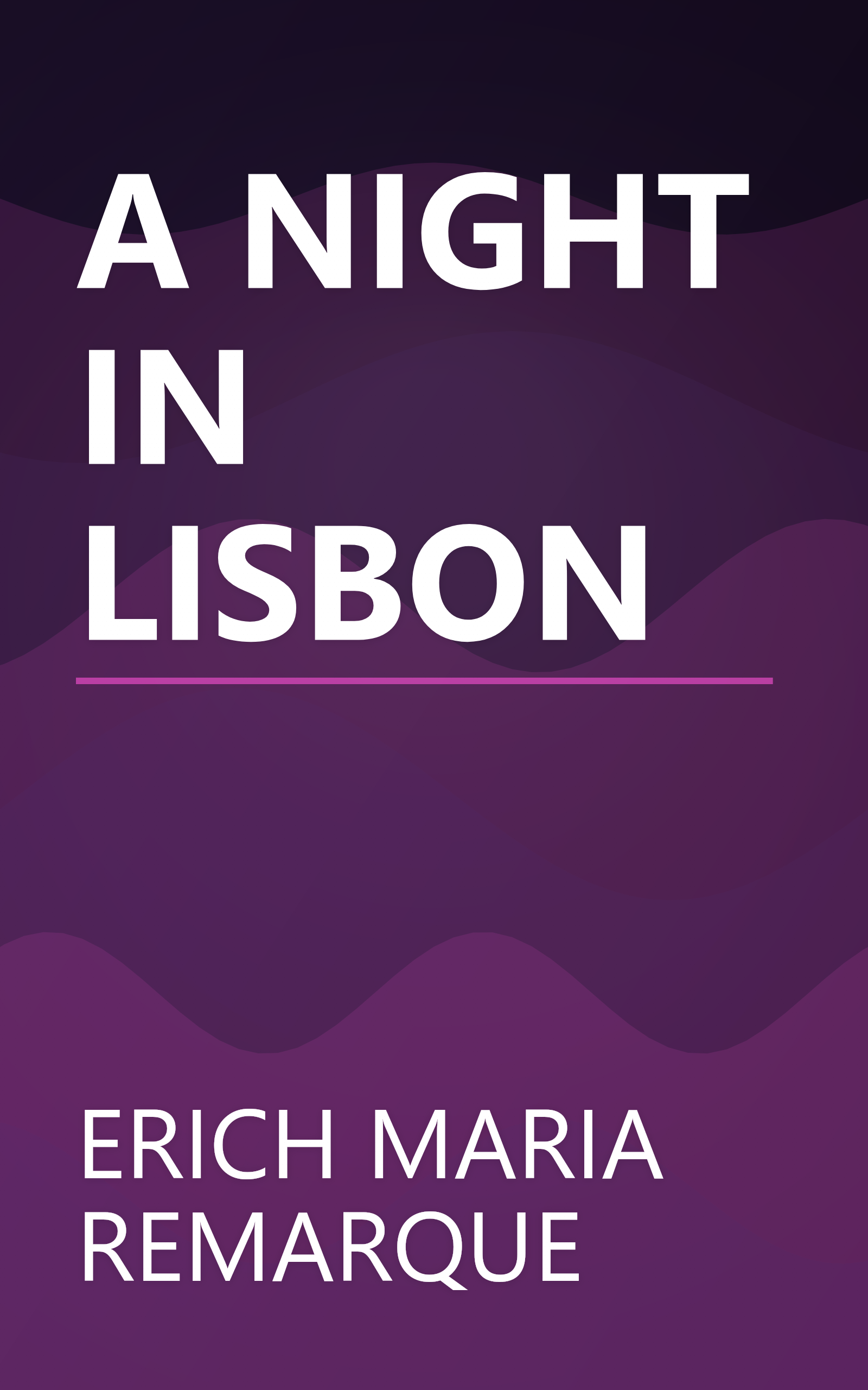 A NIGHT IN LISBON book cover