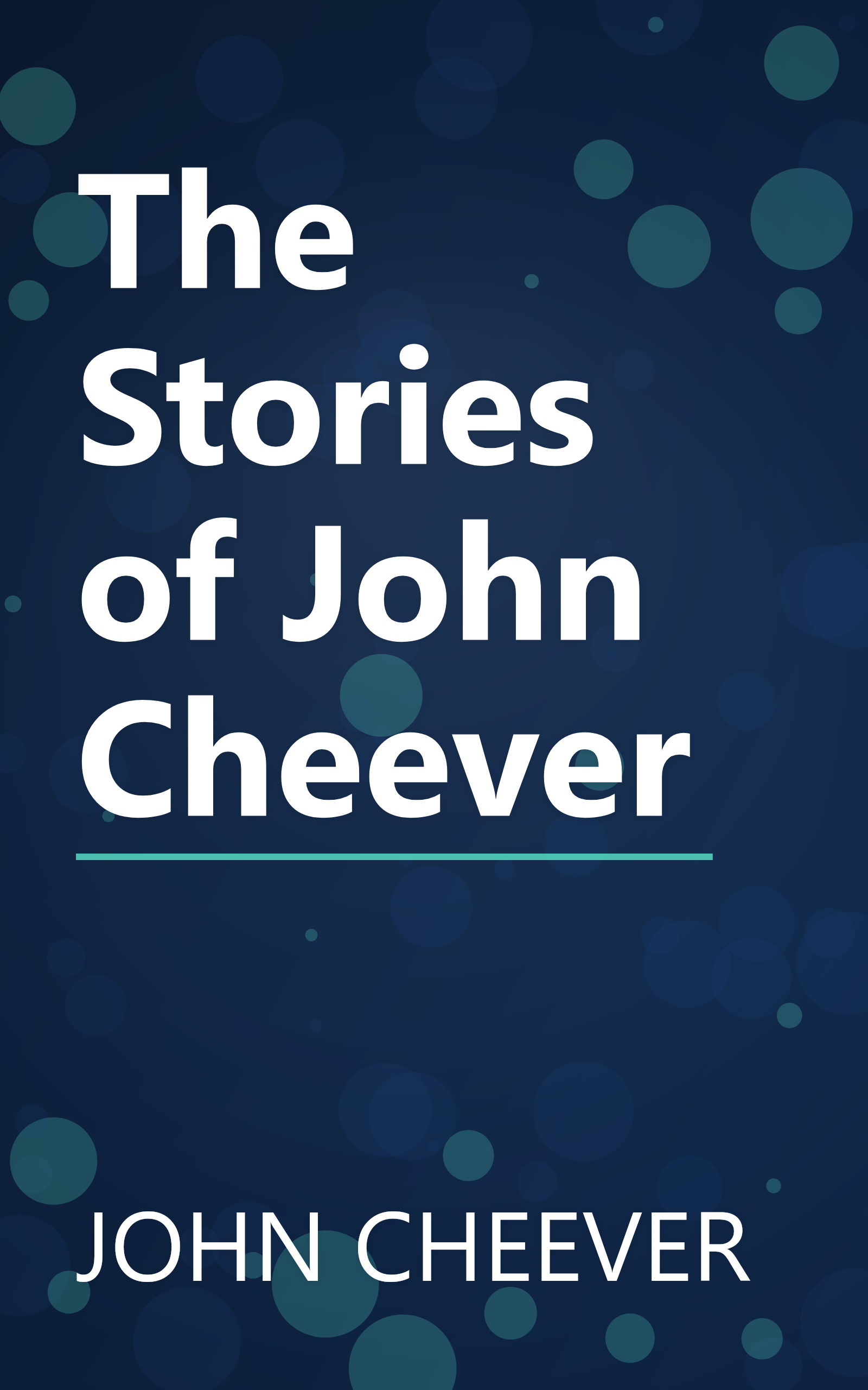 The Stories of John Cheever book cover