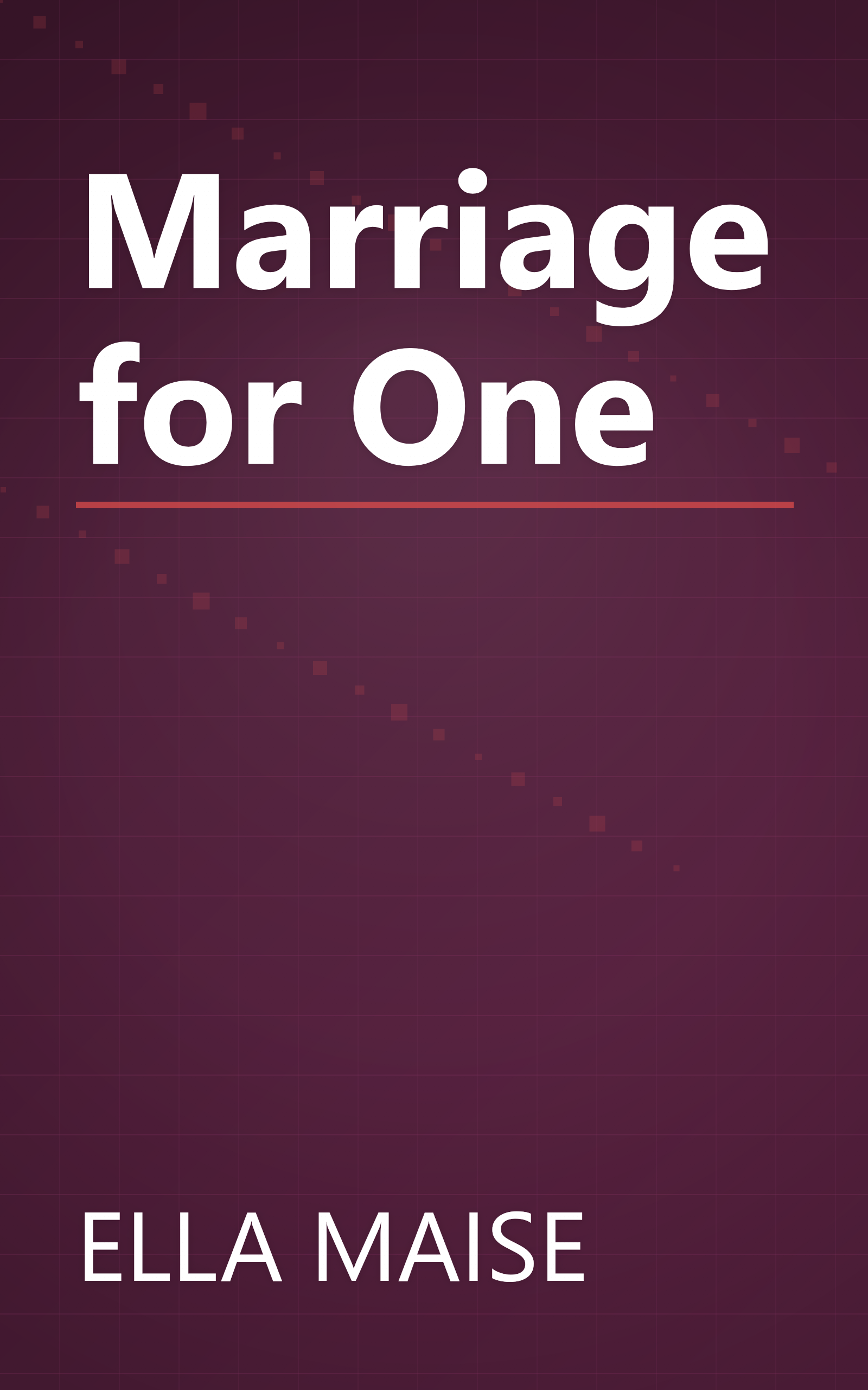 Marriage for One book cover