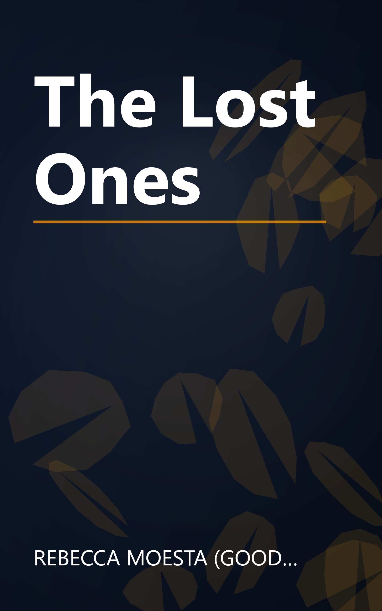 The Lost Ones book cover