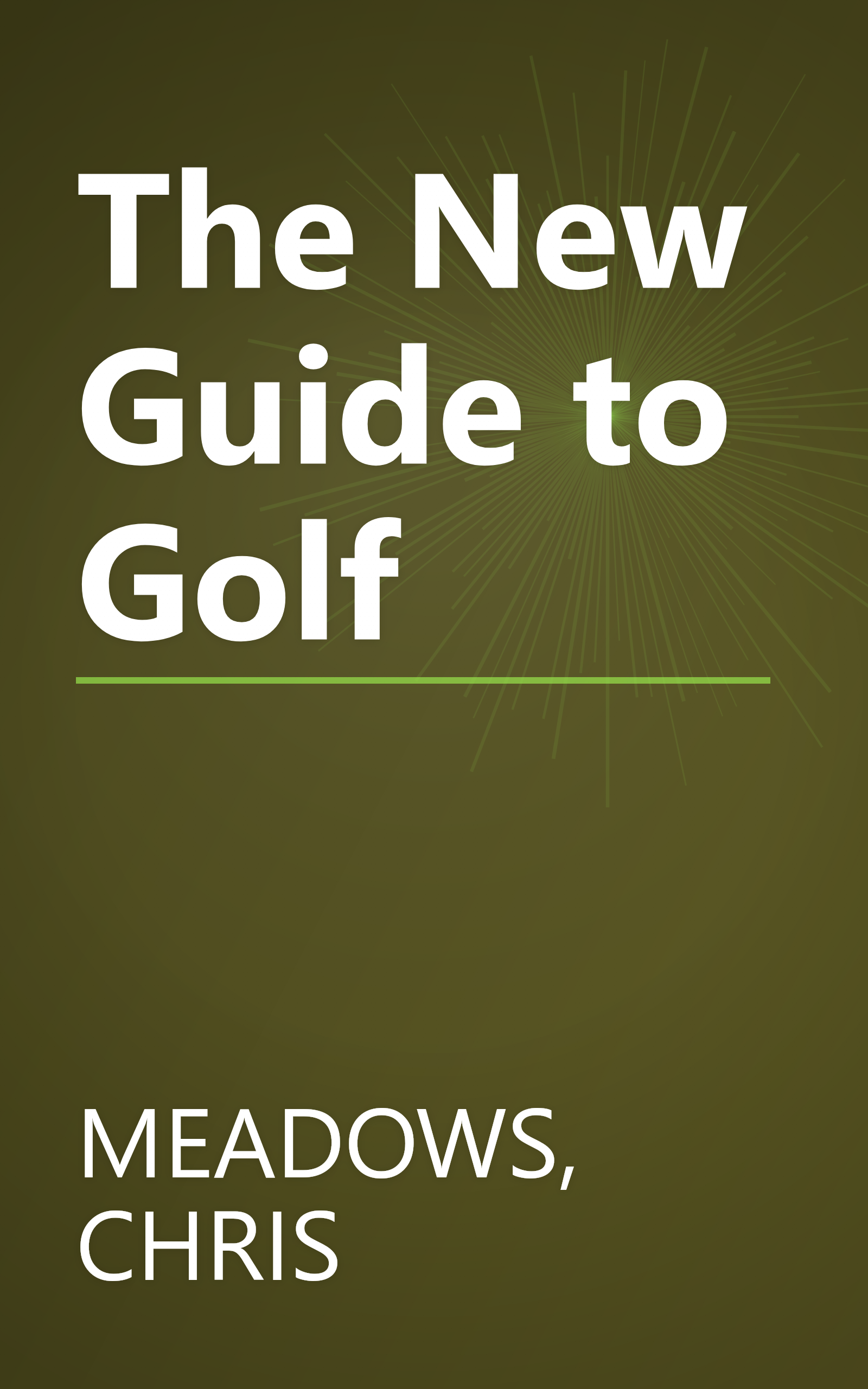 The New Guide to Golf book cover