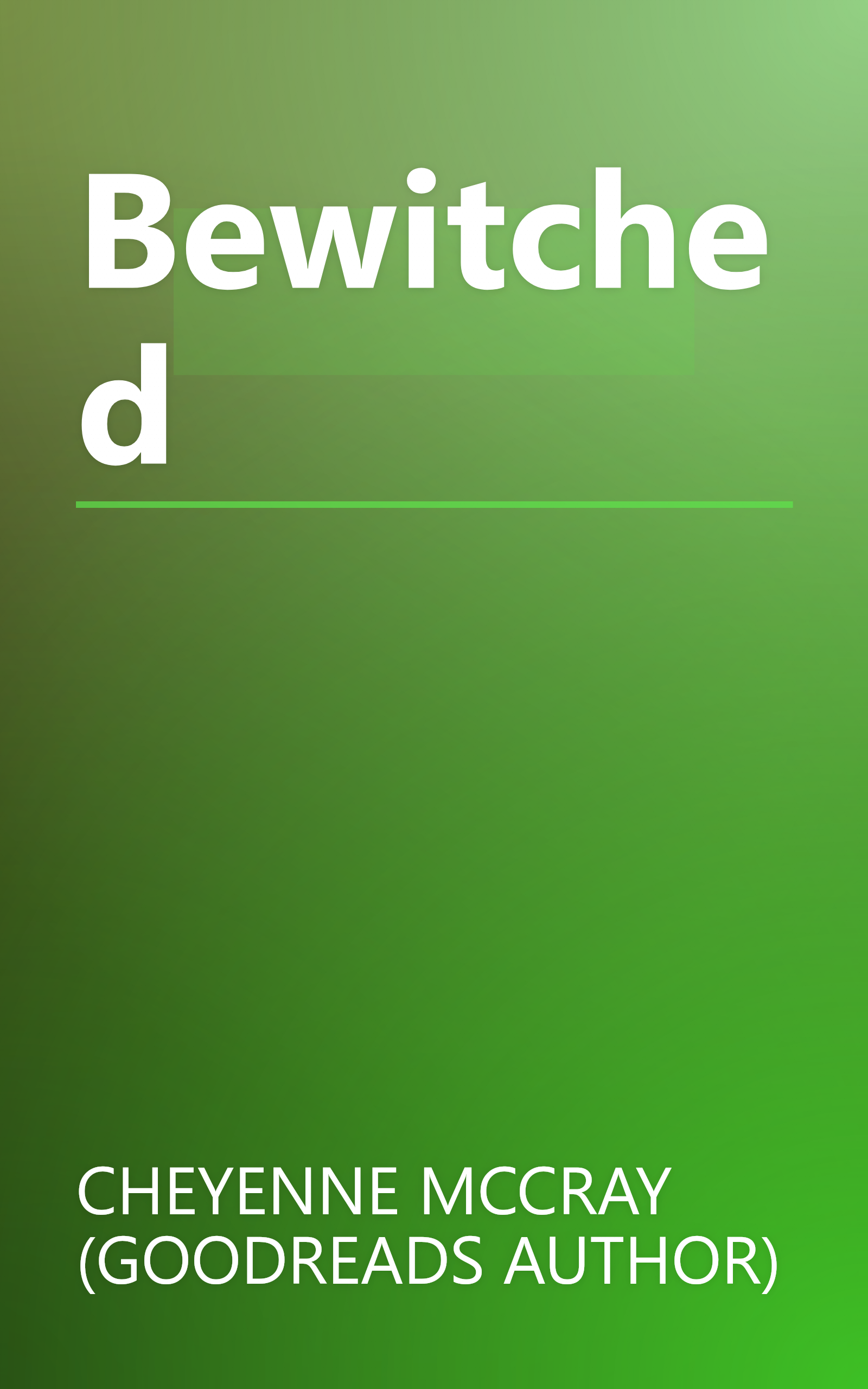 Bewitched book cover