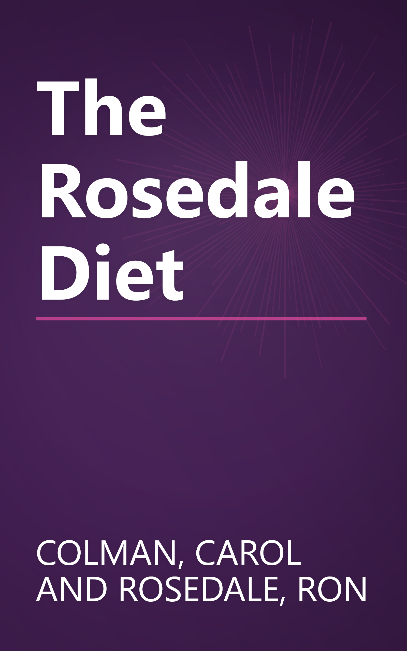 The Rosedale Diet book cover