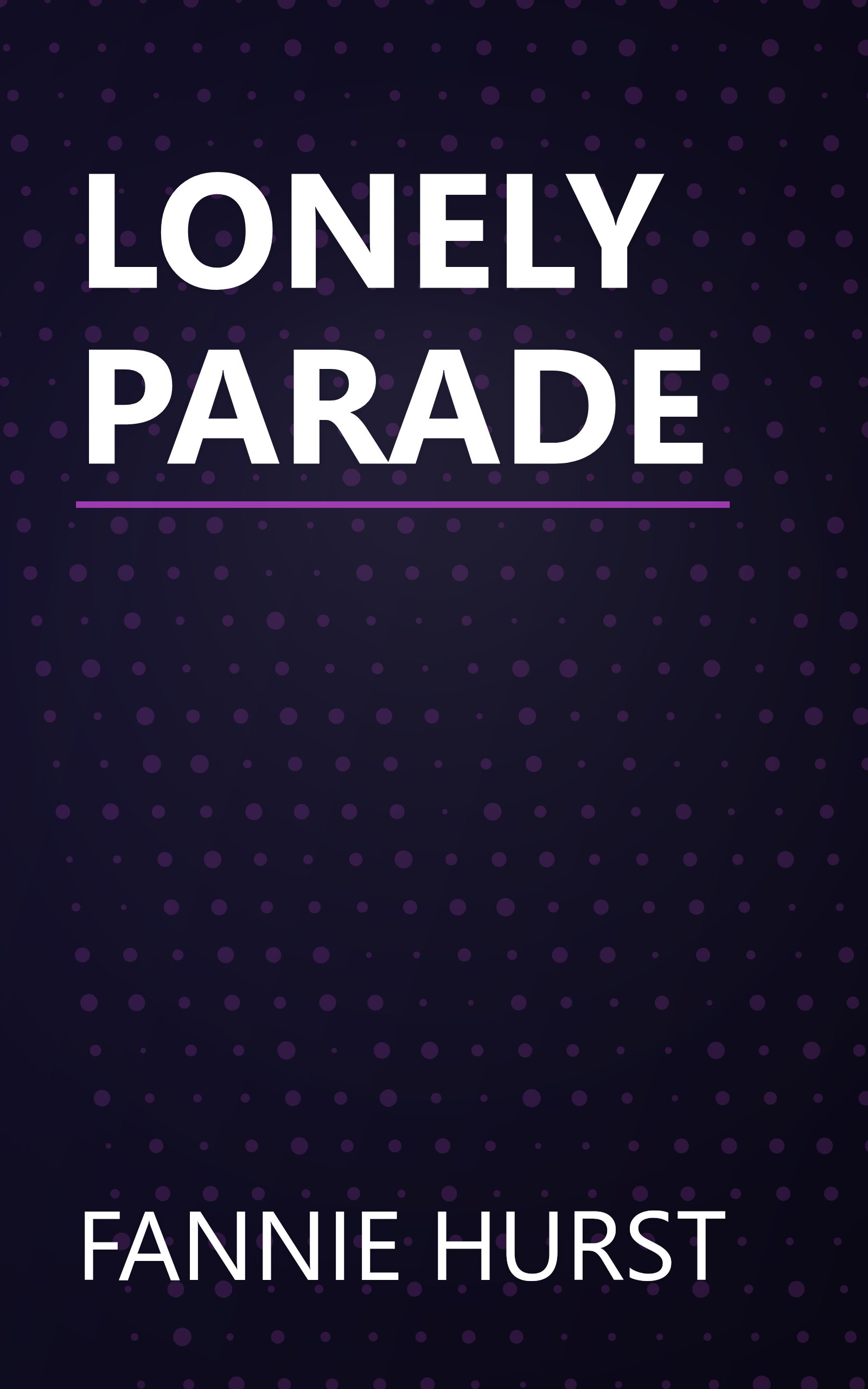 LONELY PARADE book cover
