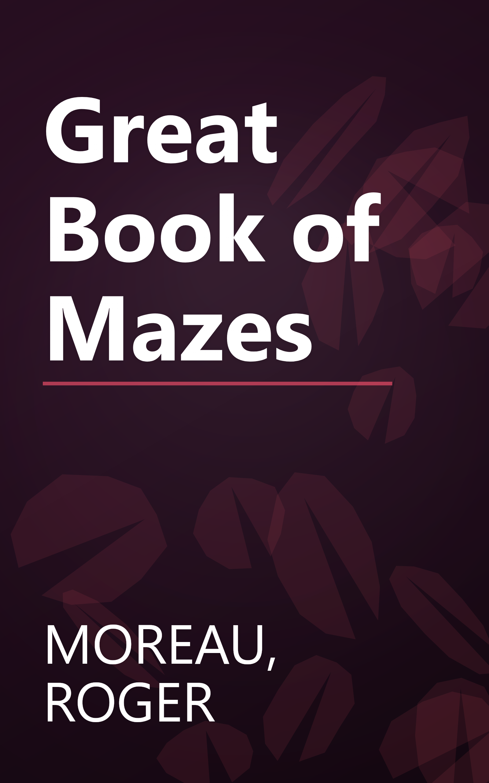 Great Book of Mazes book cover