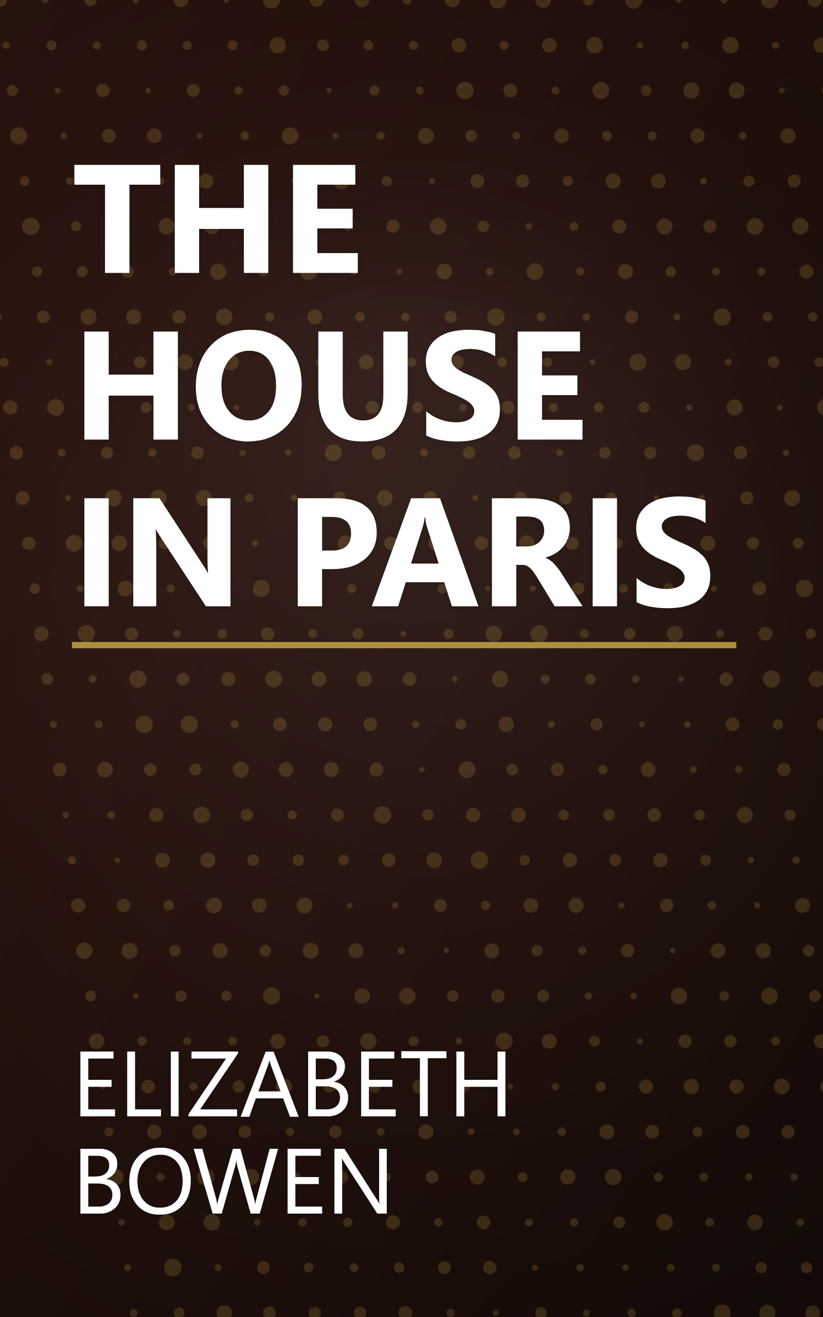 THE HOUSE IN PARIS book cover