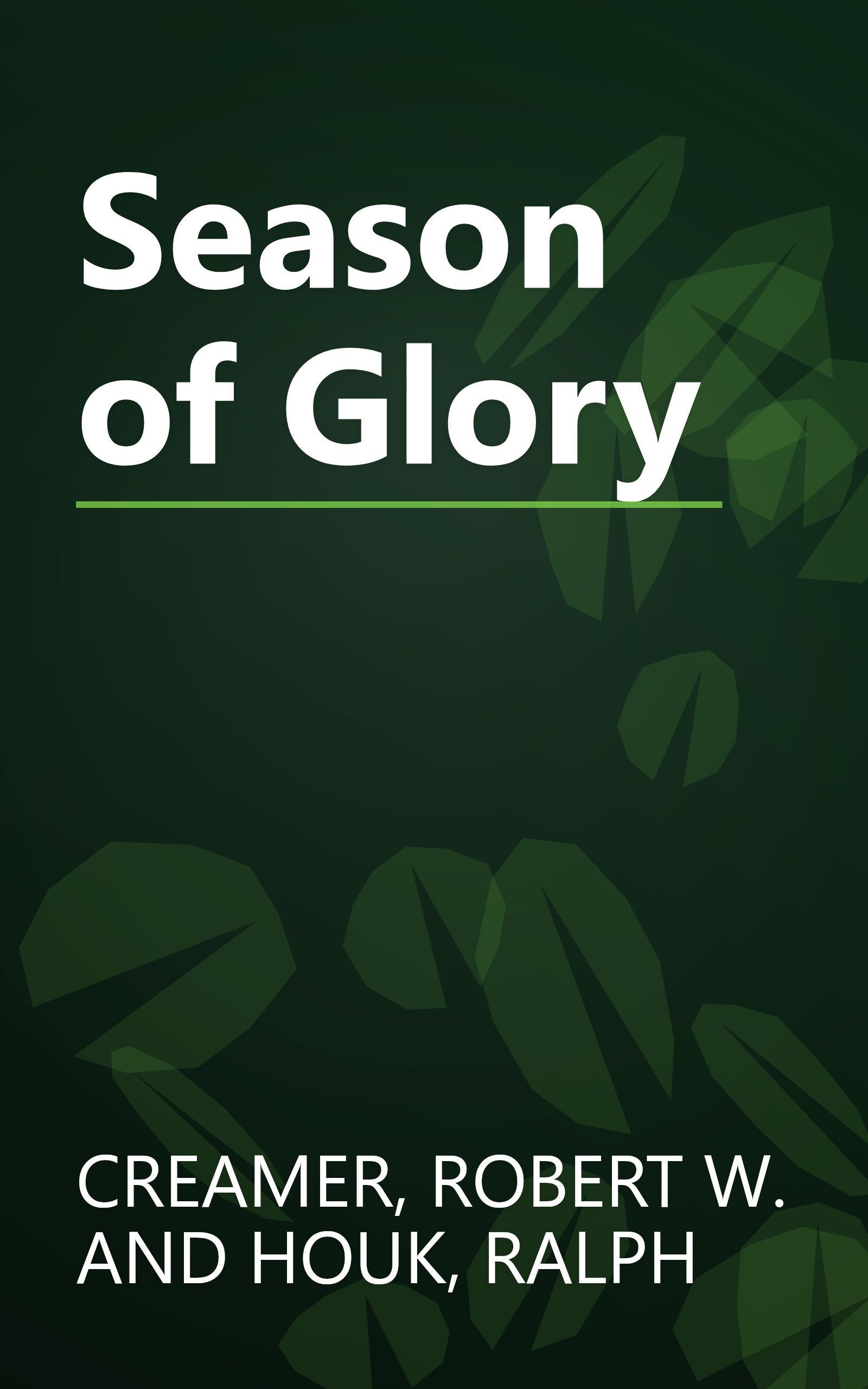 Season of Glory book cover
