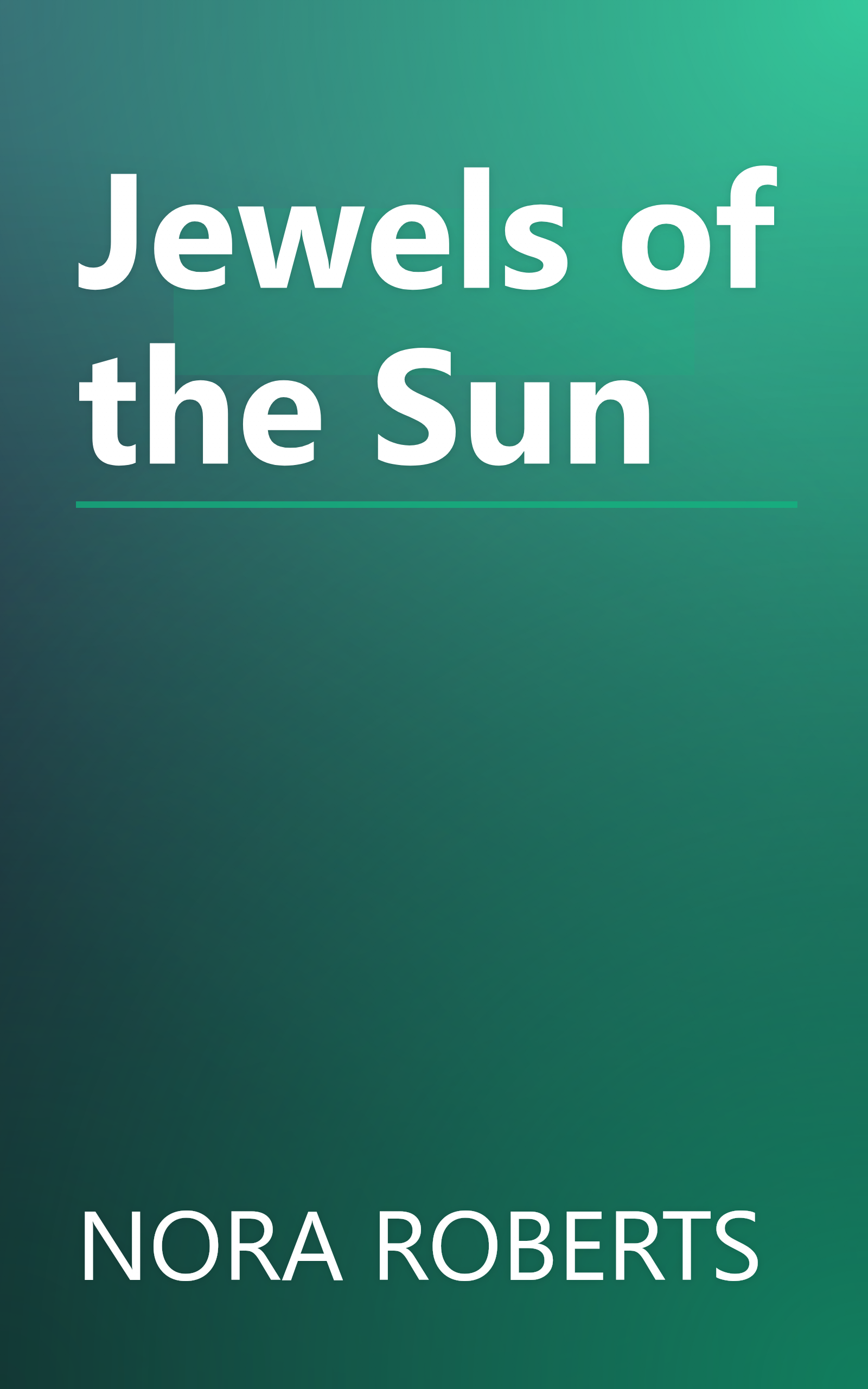 Jewels of the Sun book cover