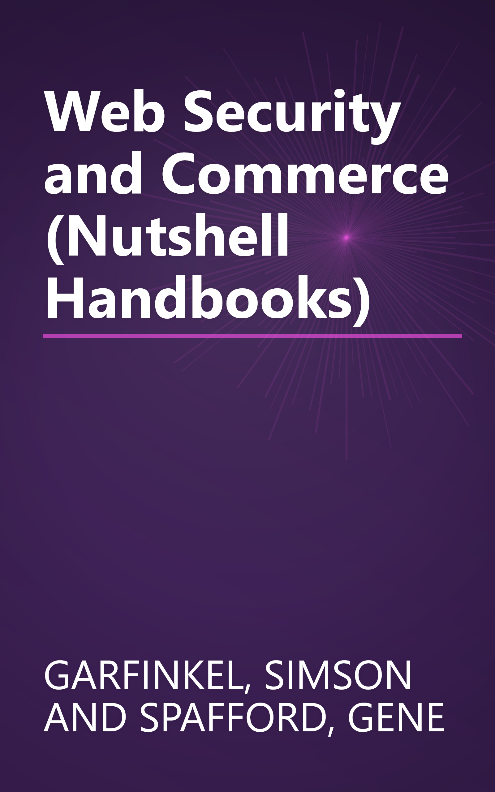 Web Security and Commerce (Nutshell Handbooks) book cover