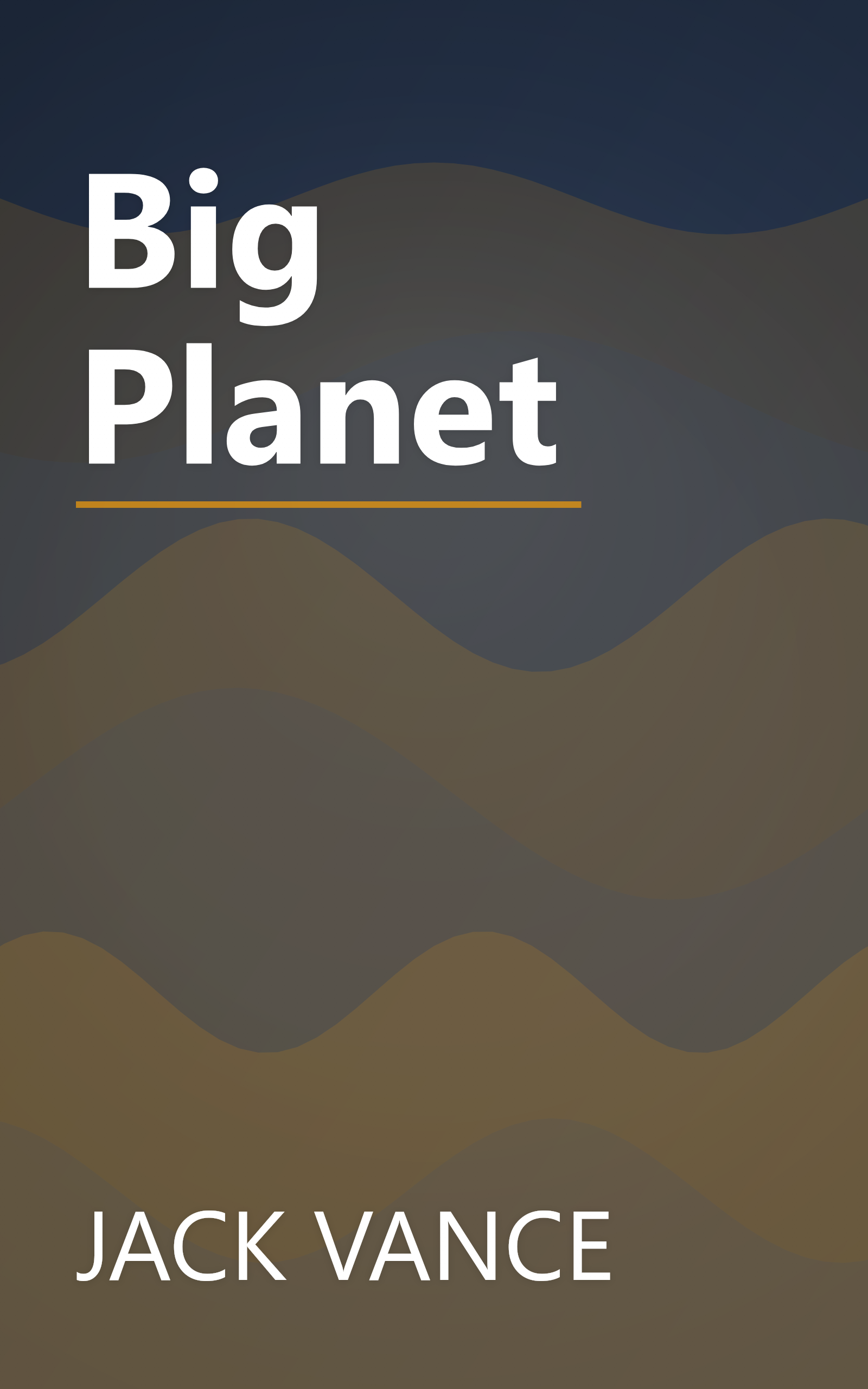 Big Planet book cover
