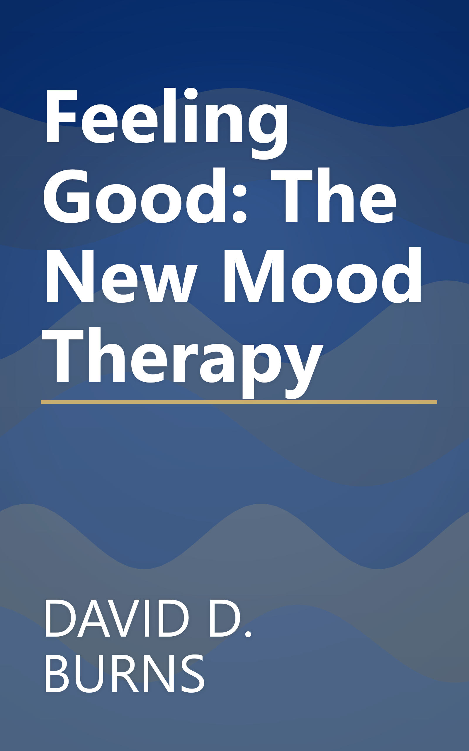Feeling Good: The New Mood Therapy book cover