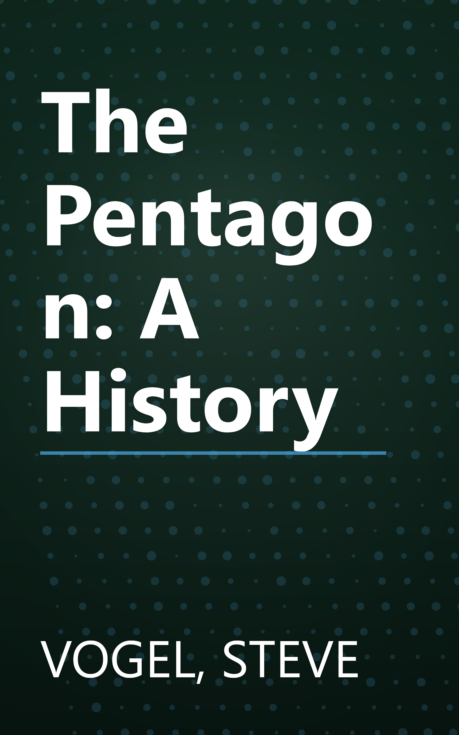 The Pentagon: A History book cover
