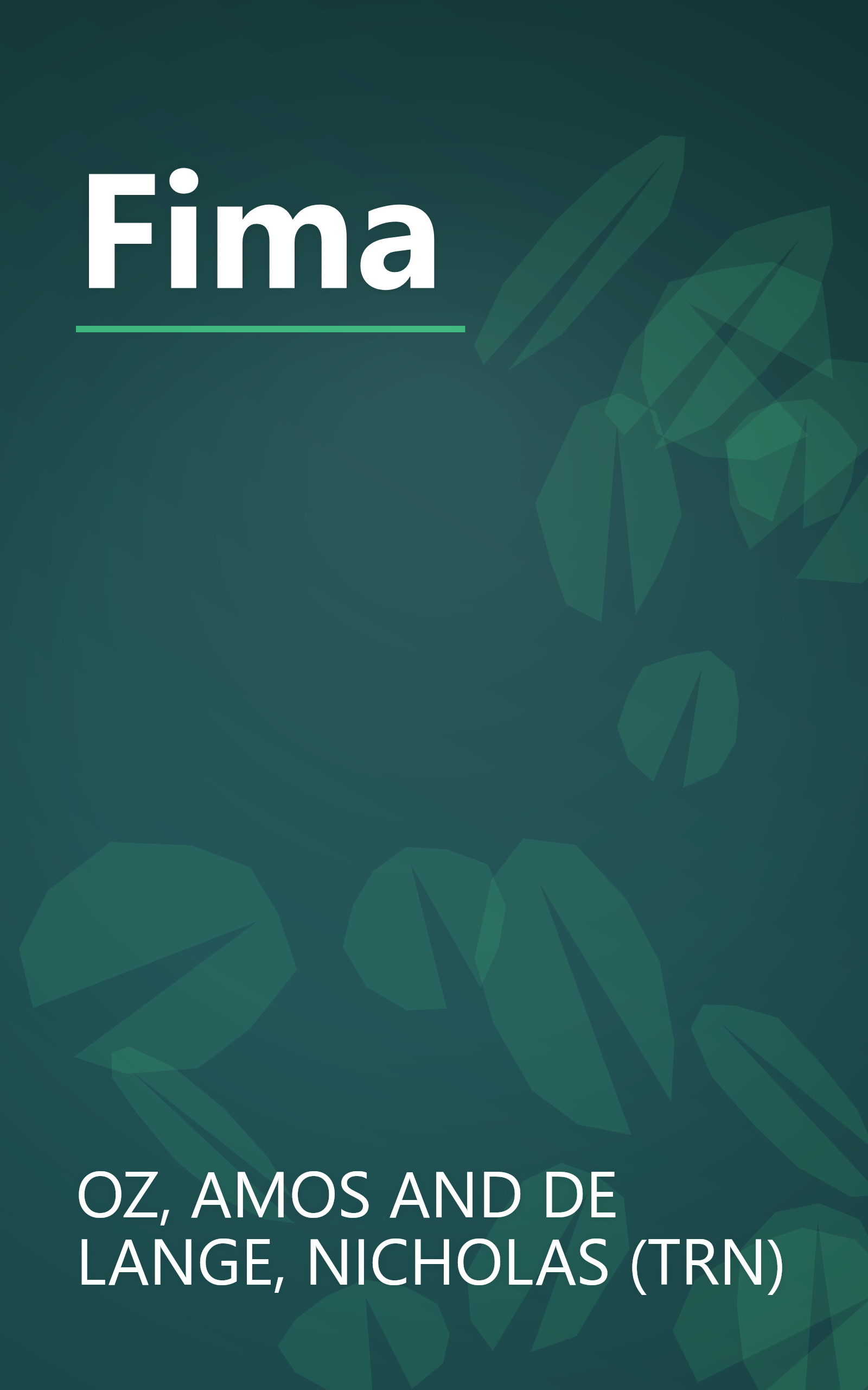 Fima book cover