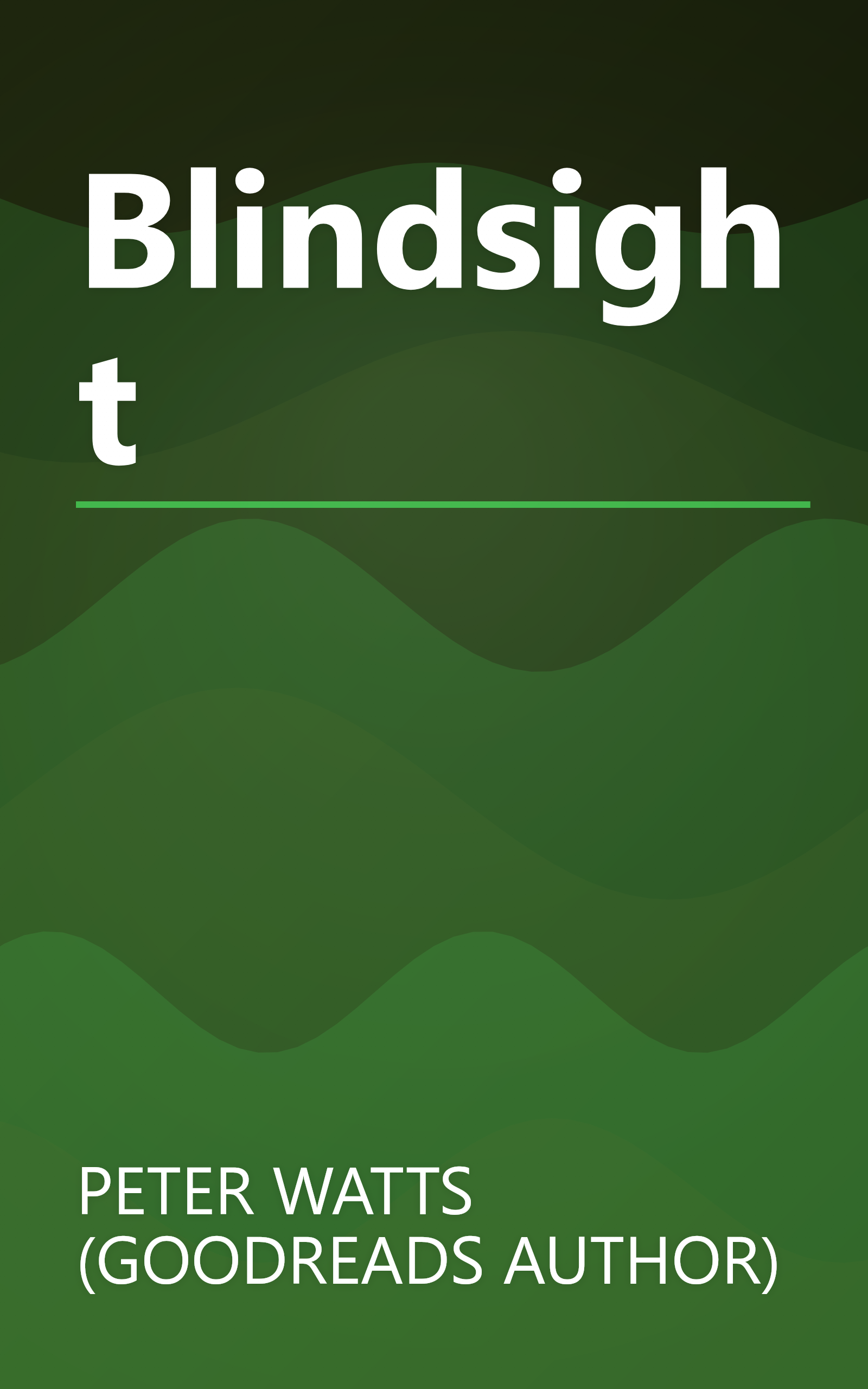 Blindsight book cover