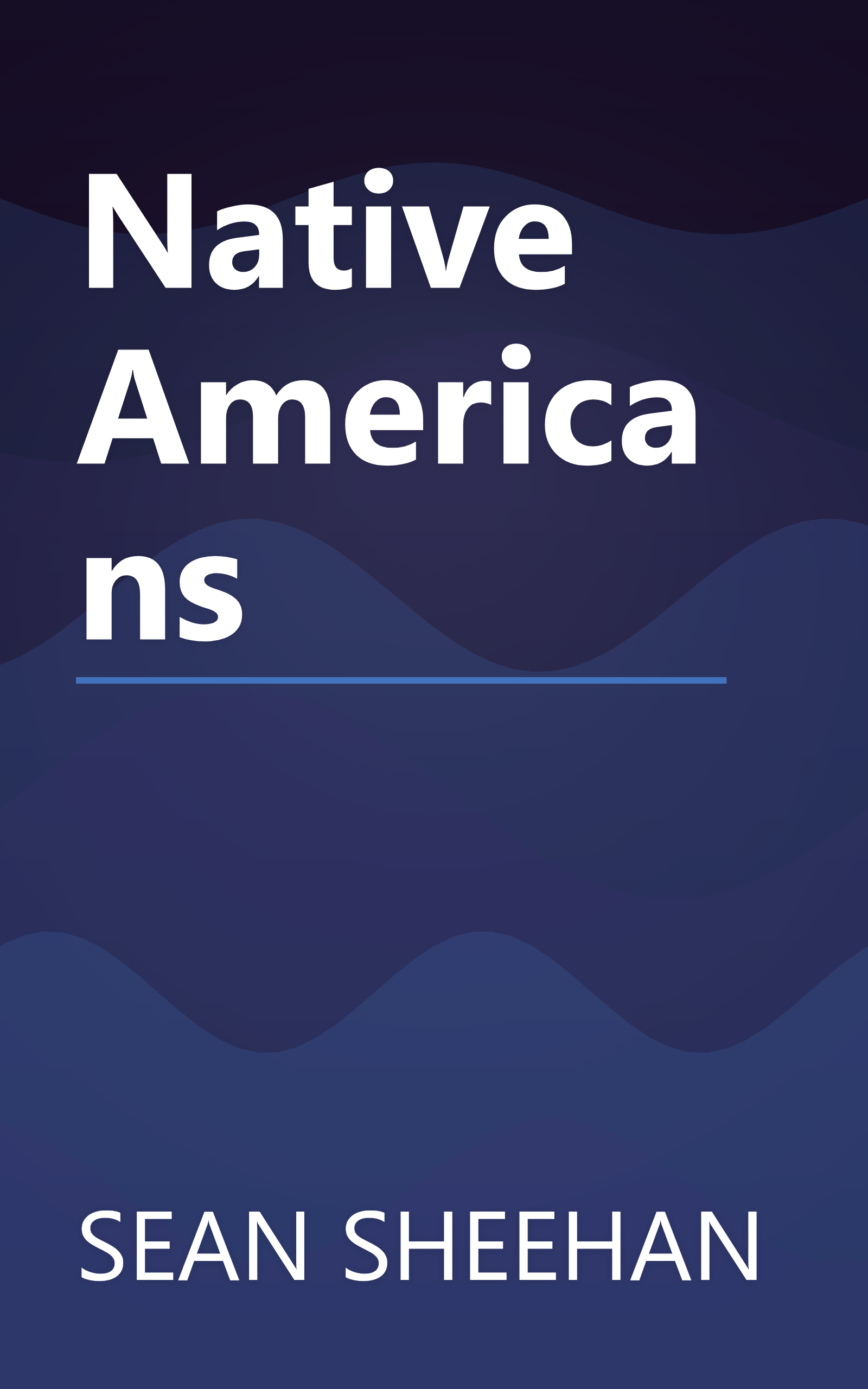 Native Americans book cover