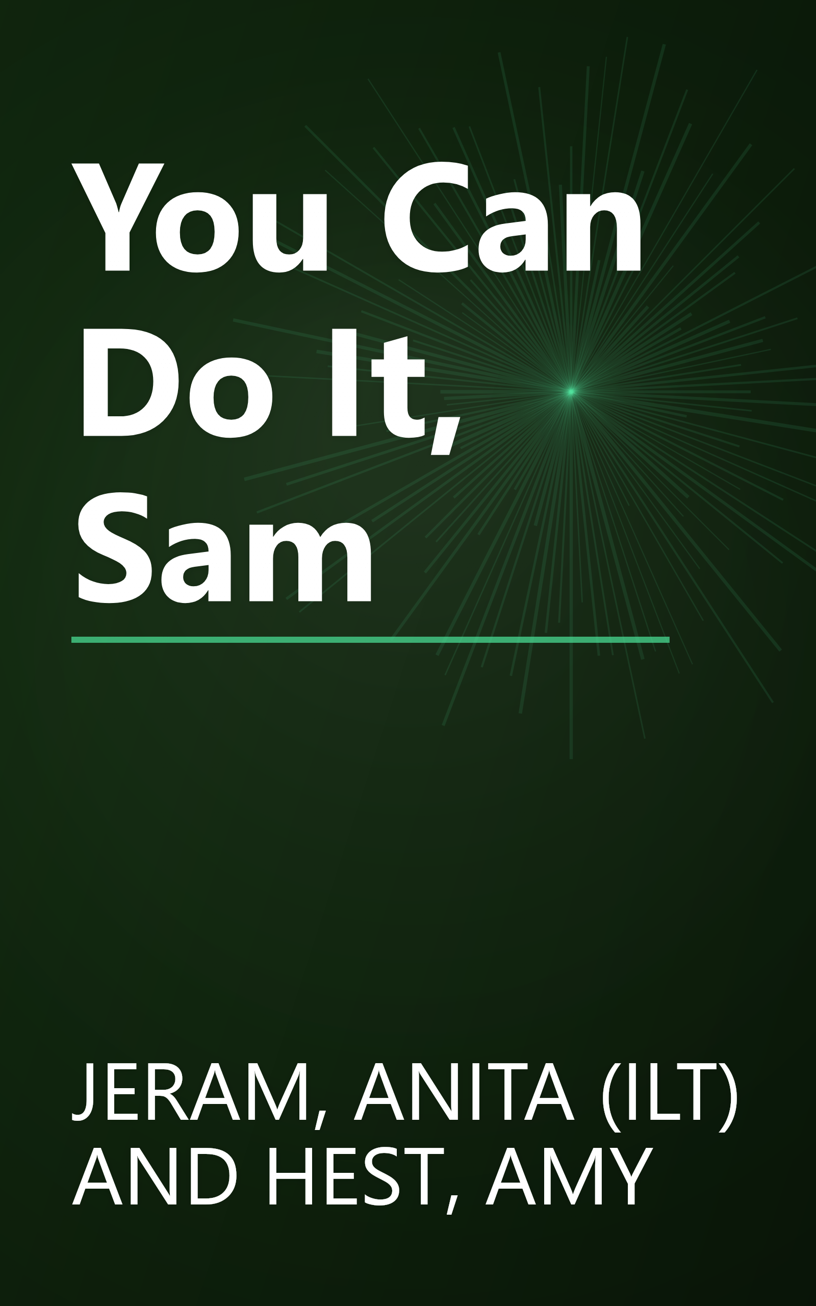 You Can Do It, Sam book cover
