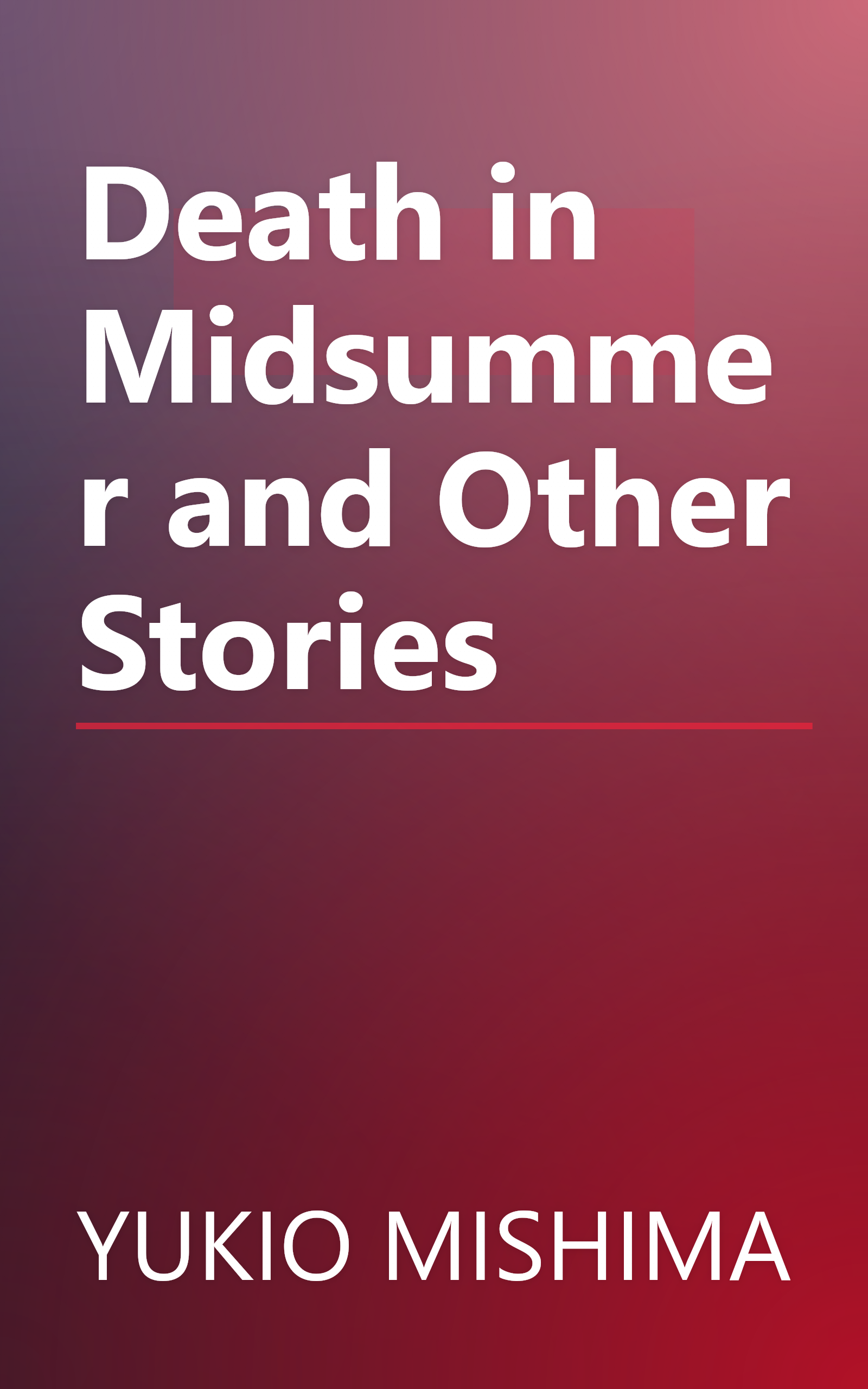 Death in Midsummer and Other Stories book cover