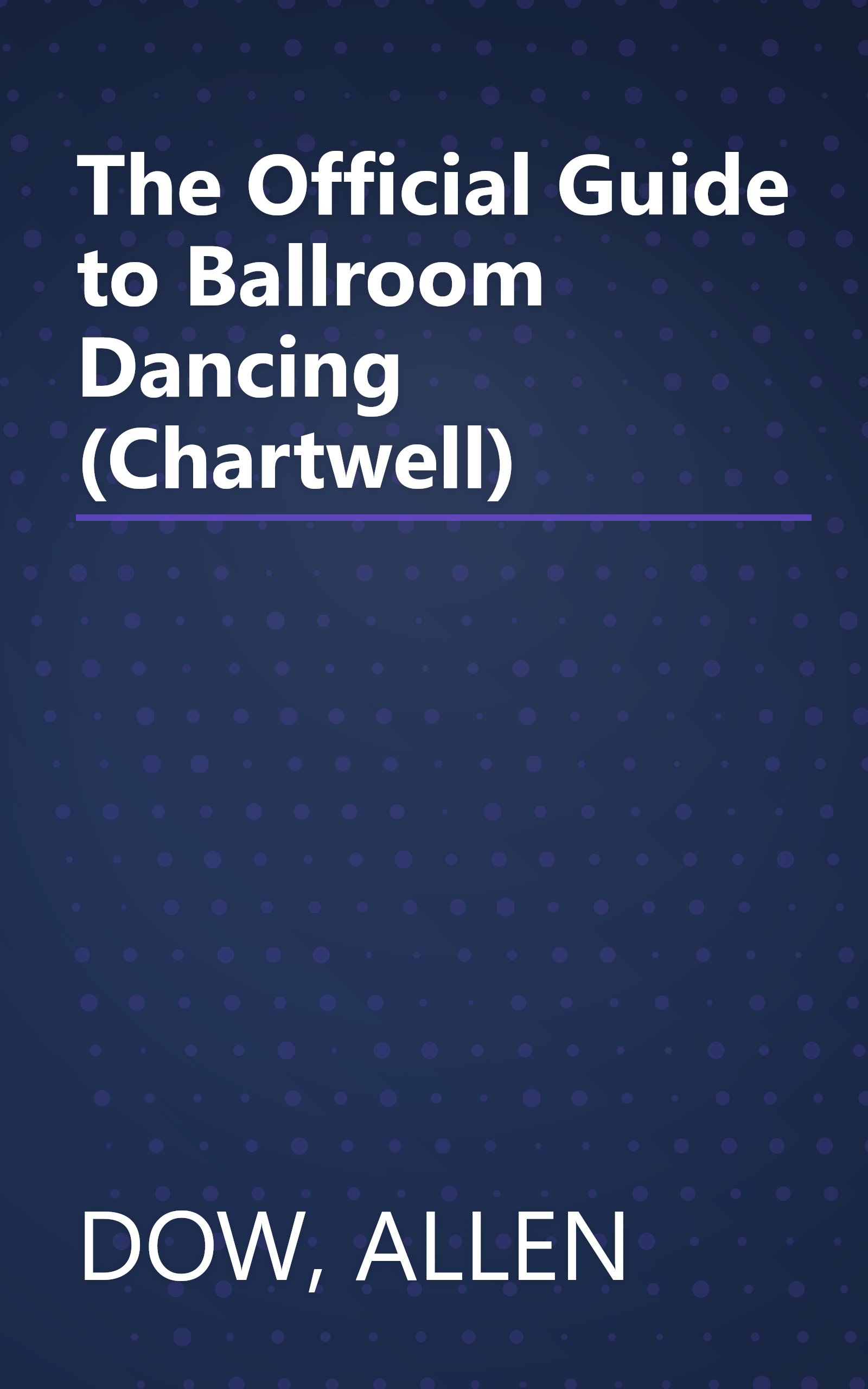 The Official Guide to Ballroom Dancing (Chartwell) book cover