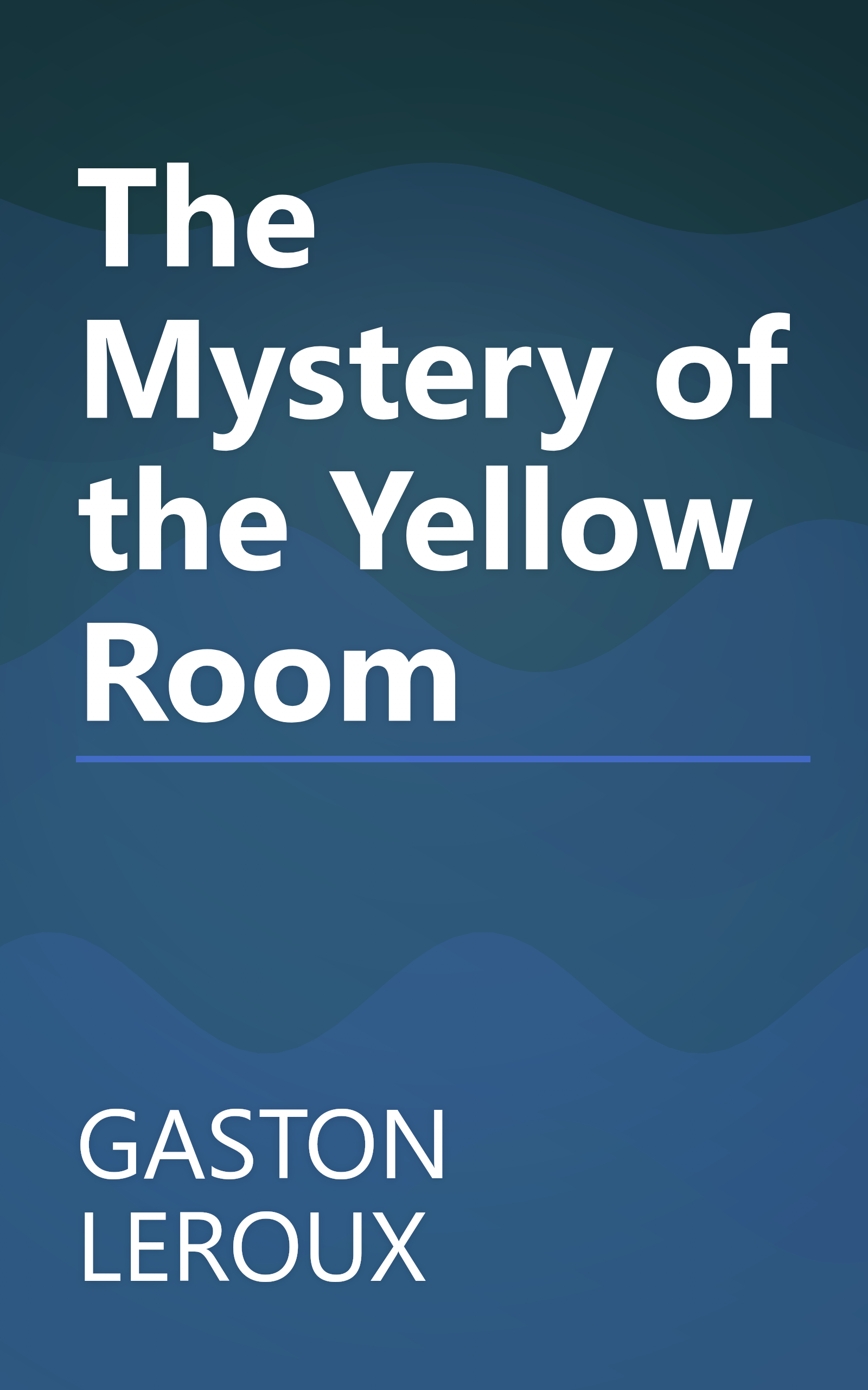 The Mystery of the Yellow Room book cover