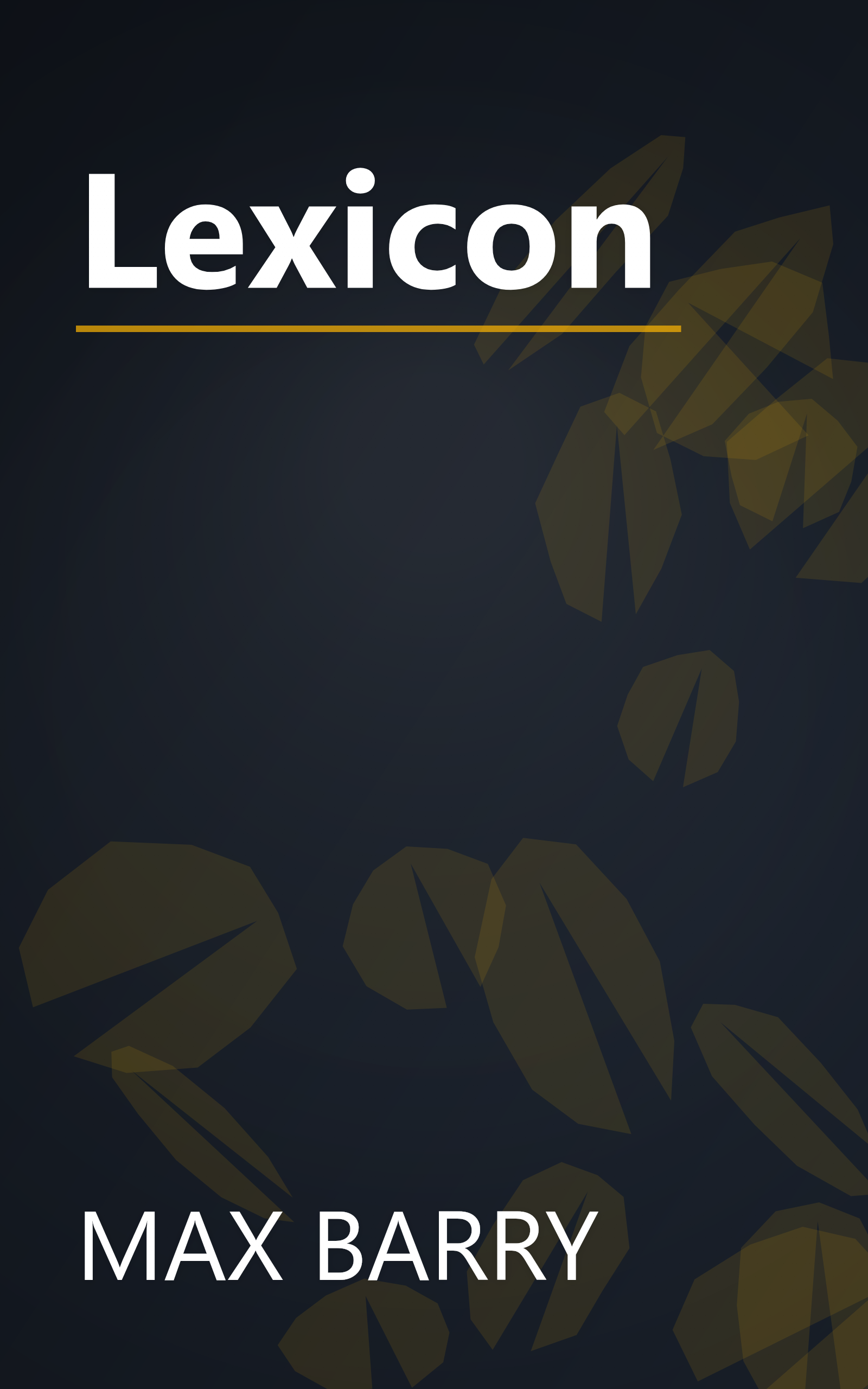 Lexicon book cover