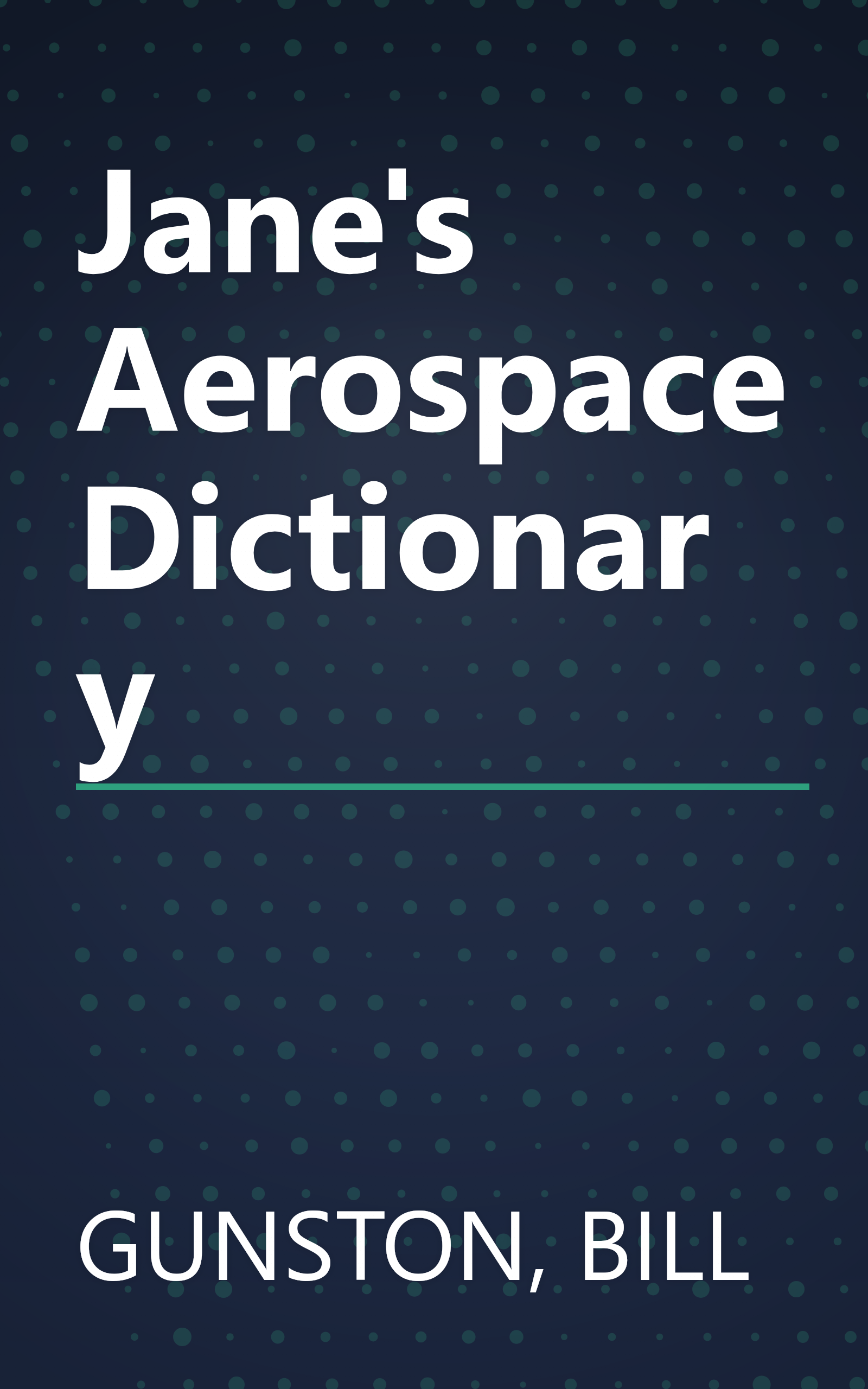 Jane's Aerospace Dictionary book cover