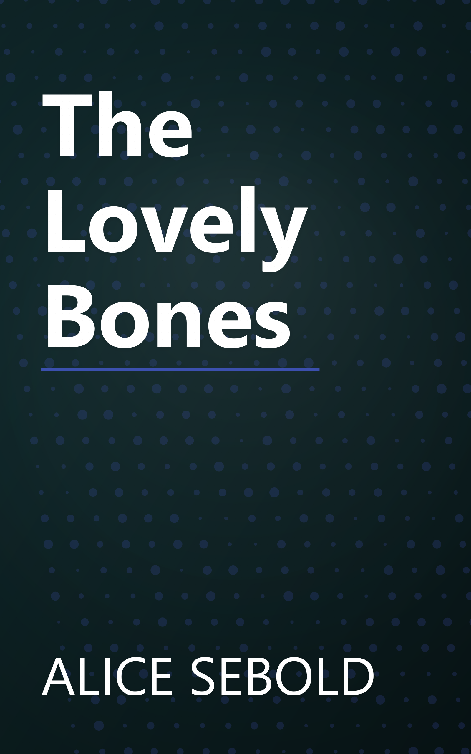 The Lovely Bones book cover