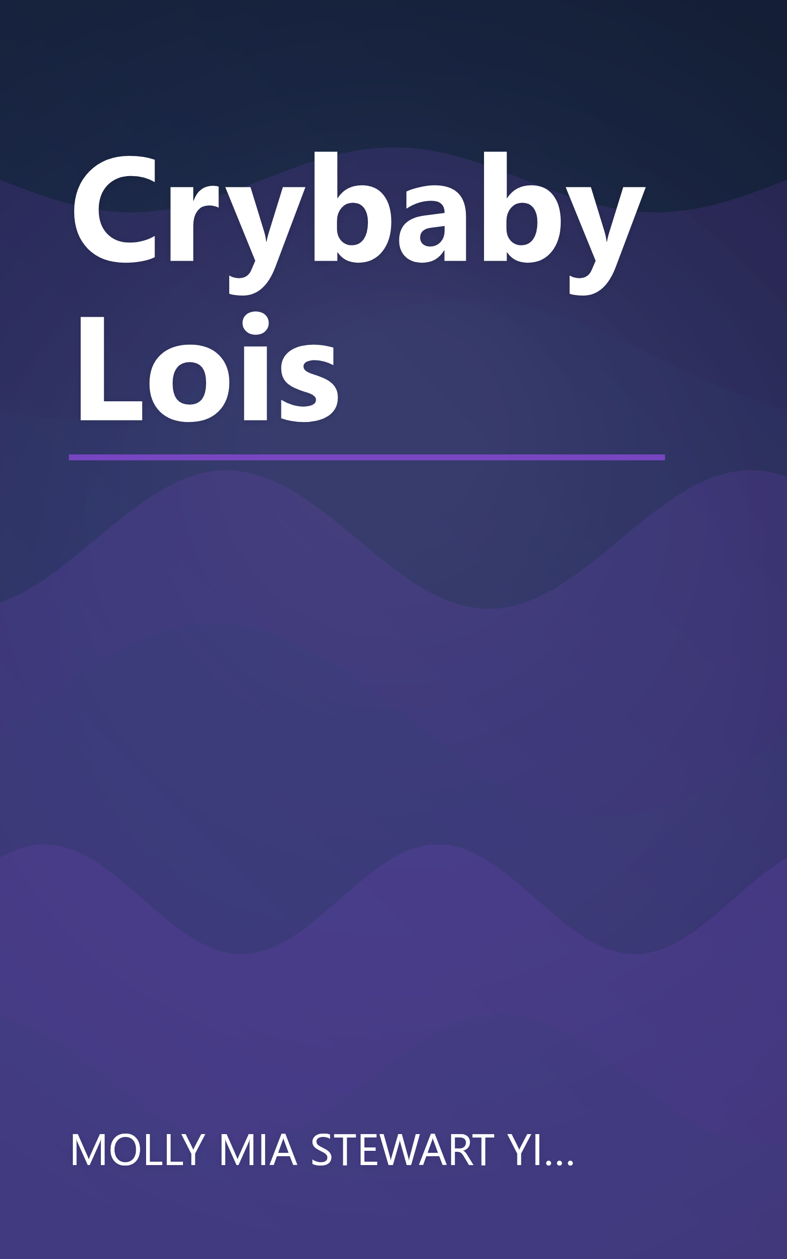 Crybaby Lois book cover