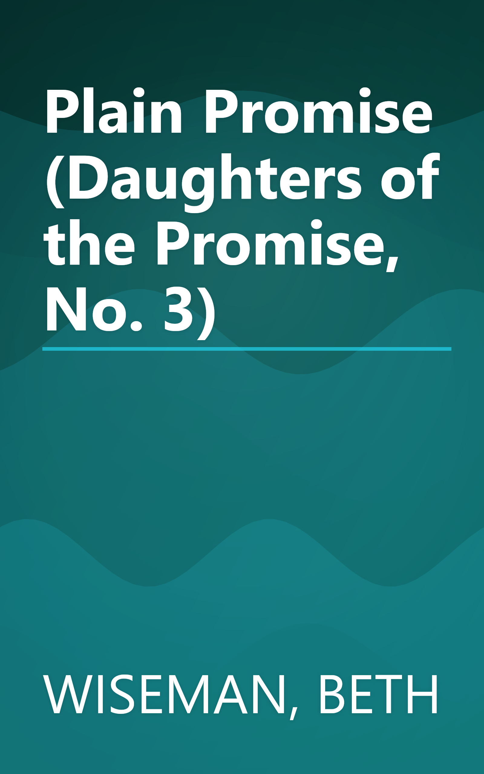 Plain Promise (Daughters of the Promise, No. 3) book cover