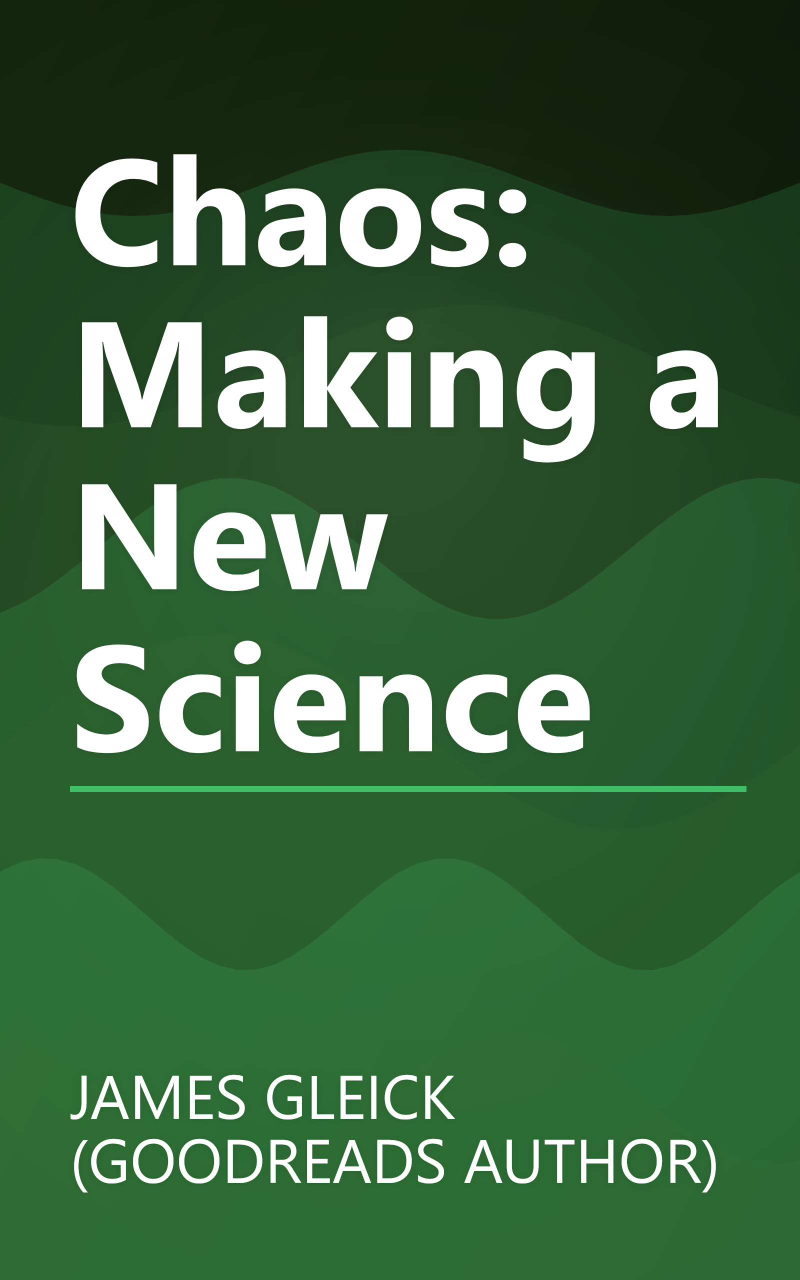 Chaos: Making a New Science book cover