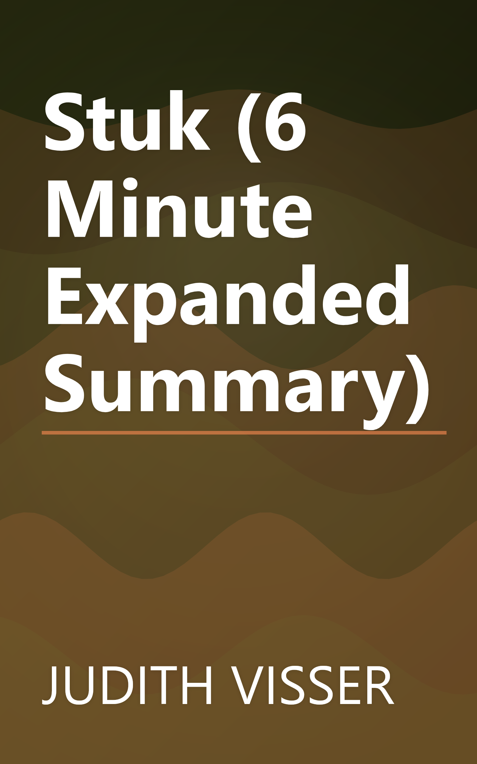 Stuk (6 Minute   Expanded Summary) book cover