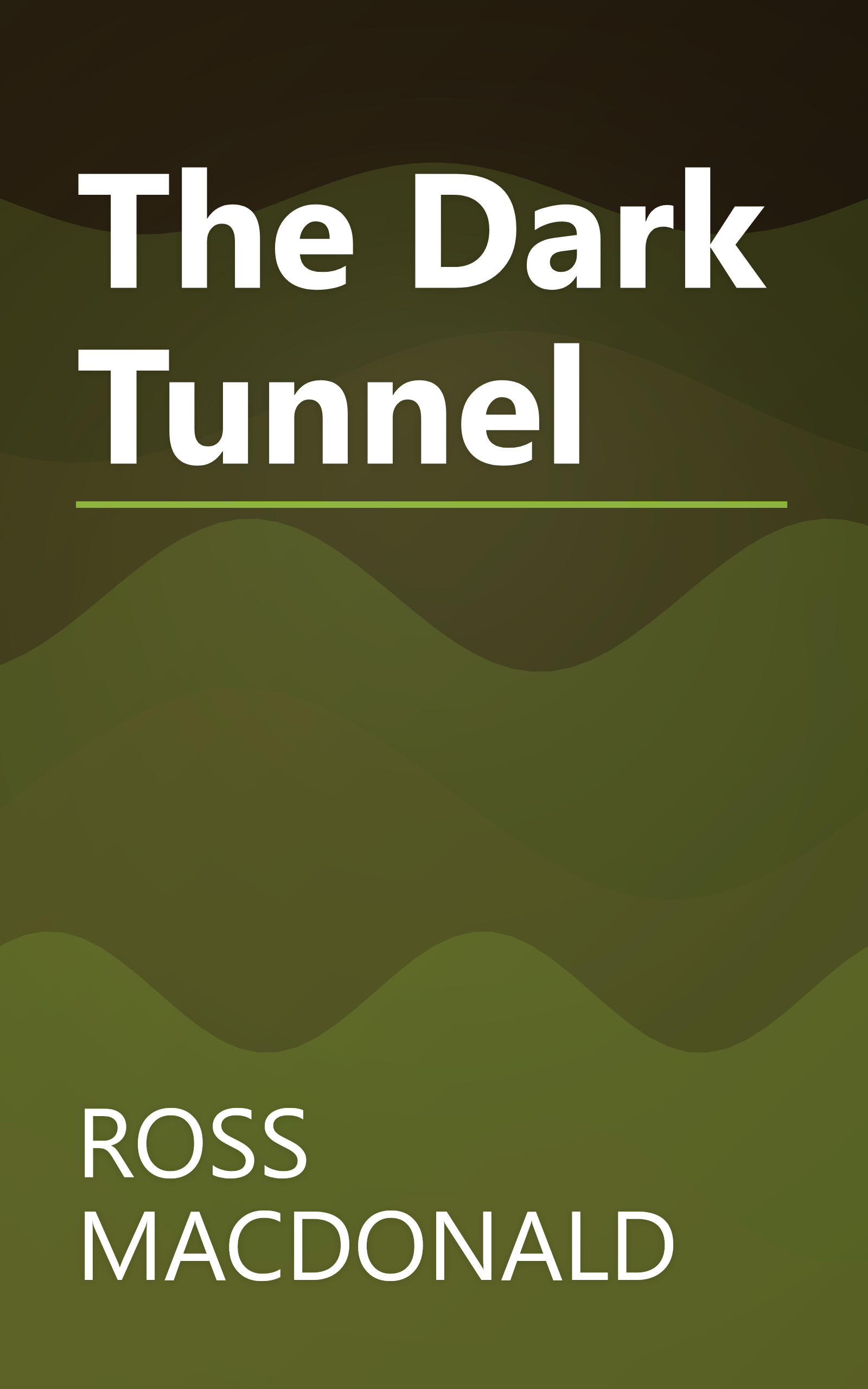 The Dark Tunnel book cover